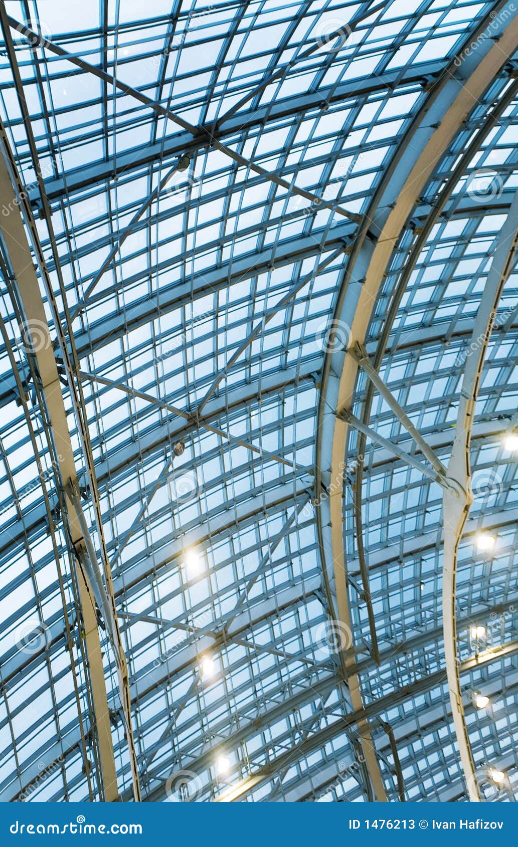 Dome of an office building stock image. Image of elevators - 1476213