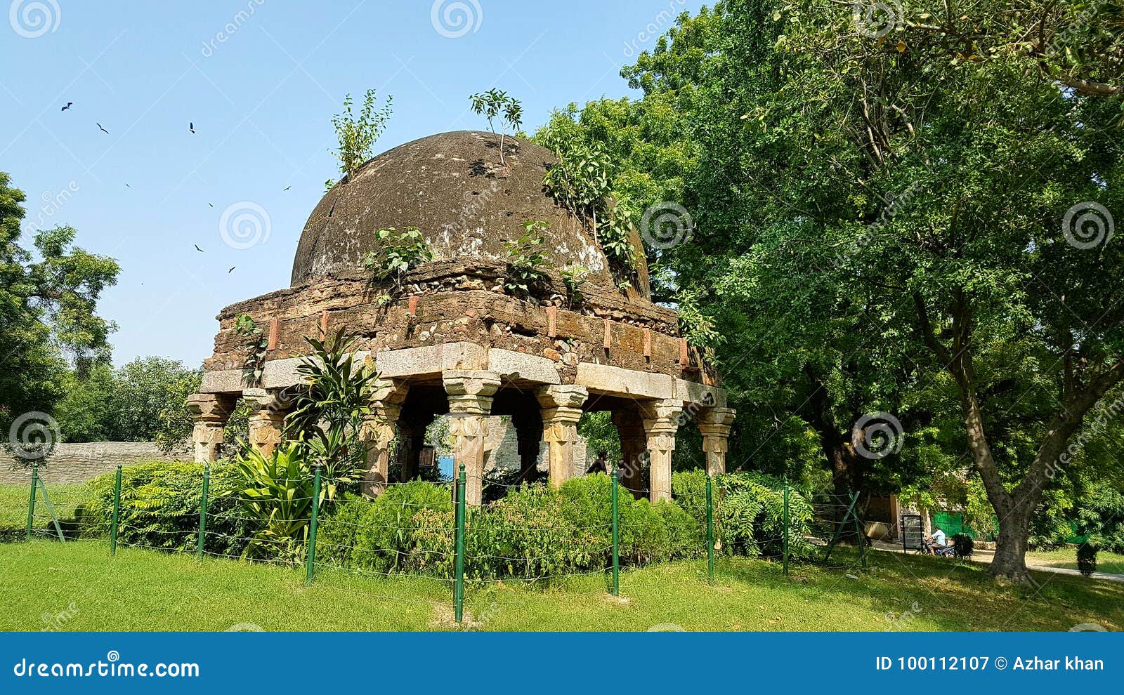 The Dome stock image. Image of fort, delhi, india - 100112107