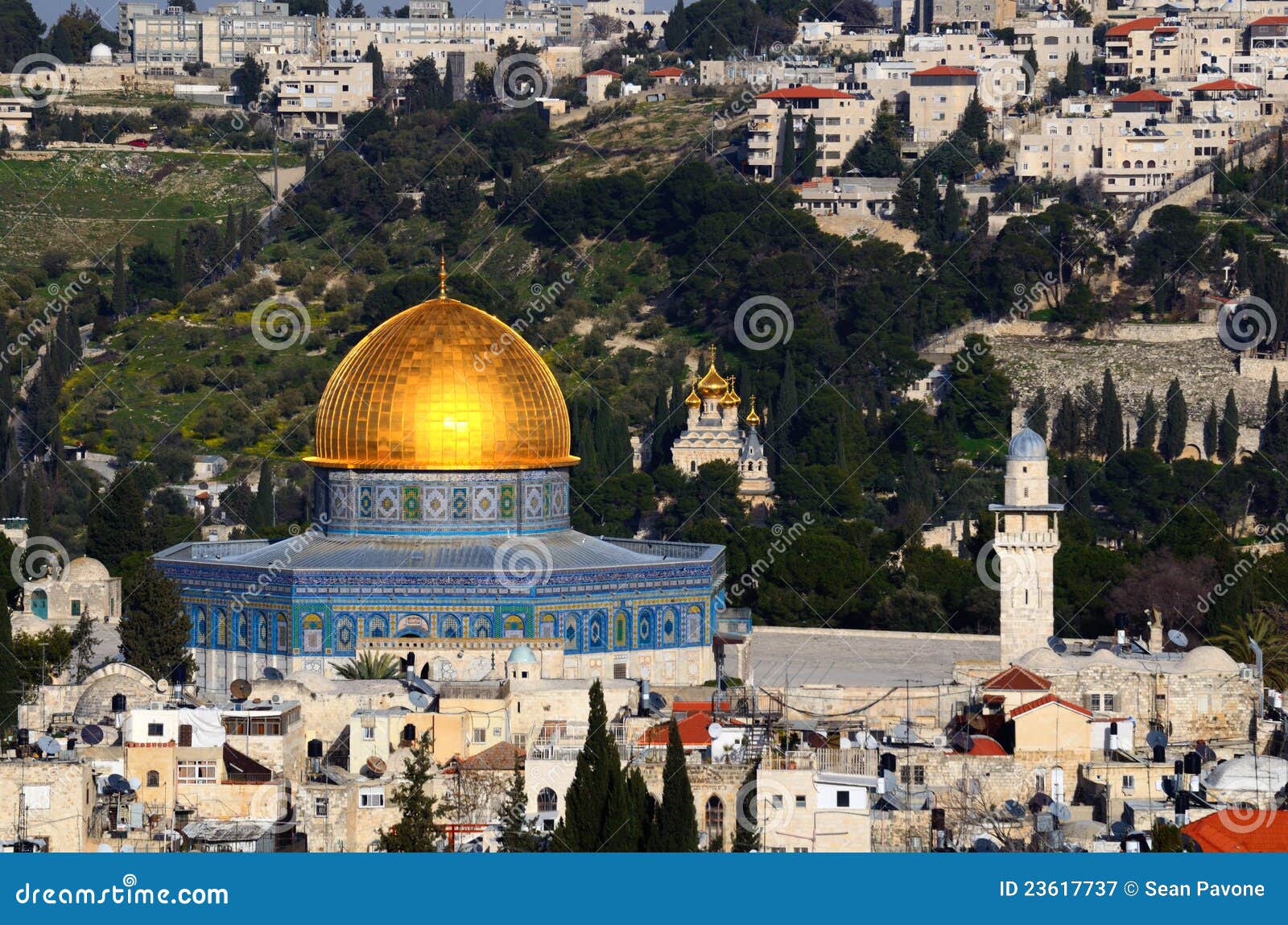 Dome of the Rock stock image. Image of architecture, mount - 23617737
