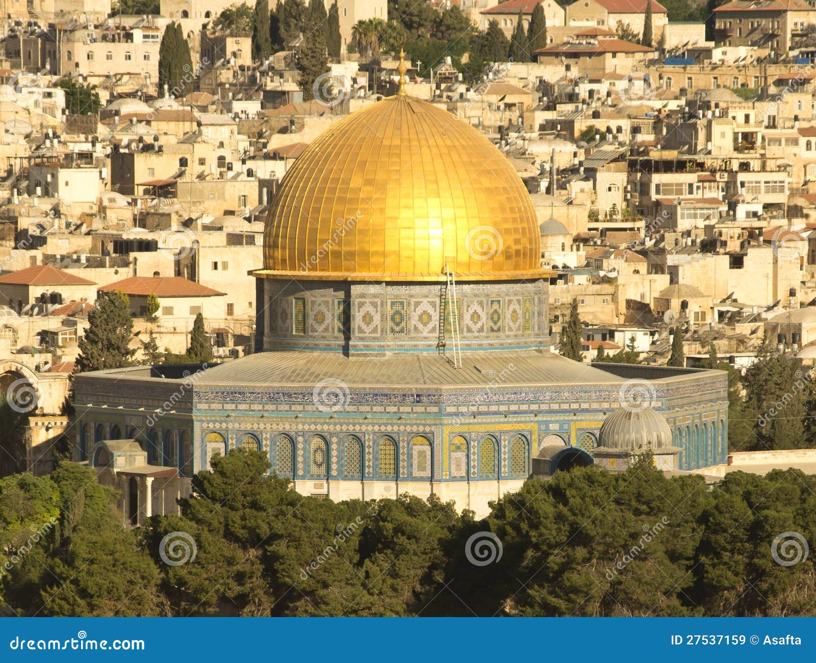 Dome of the rock stock image. Image of cityscape, aqsa - 27537159
