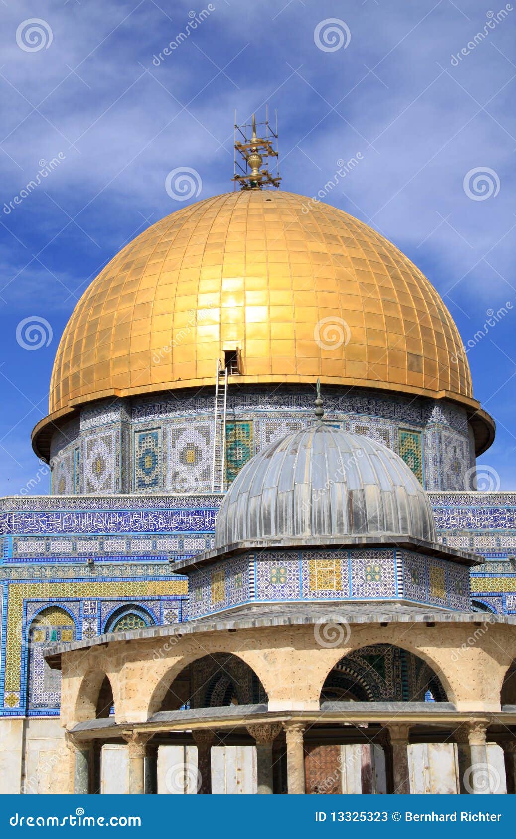 Dome of the Rock.Jerusalem stock image. Image of east - 13325323