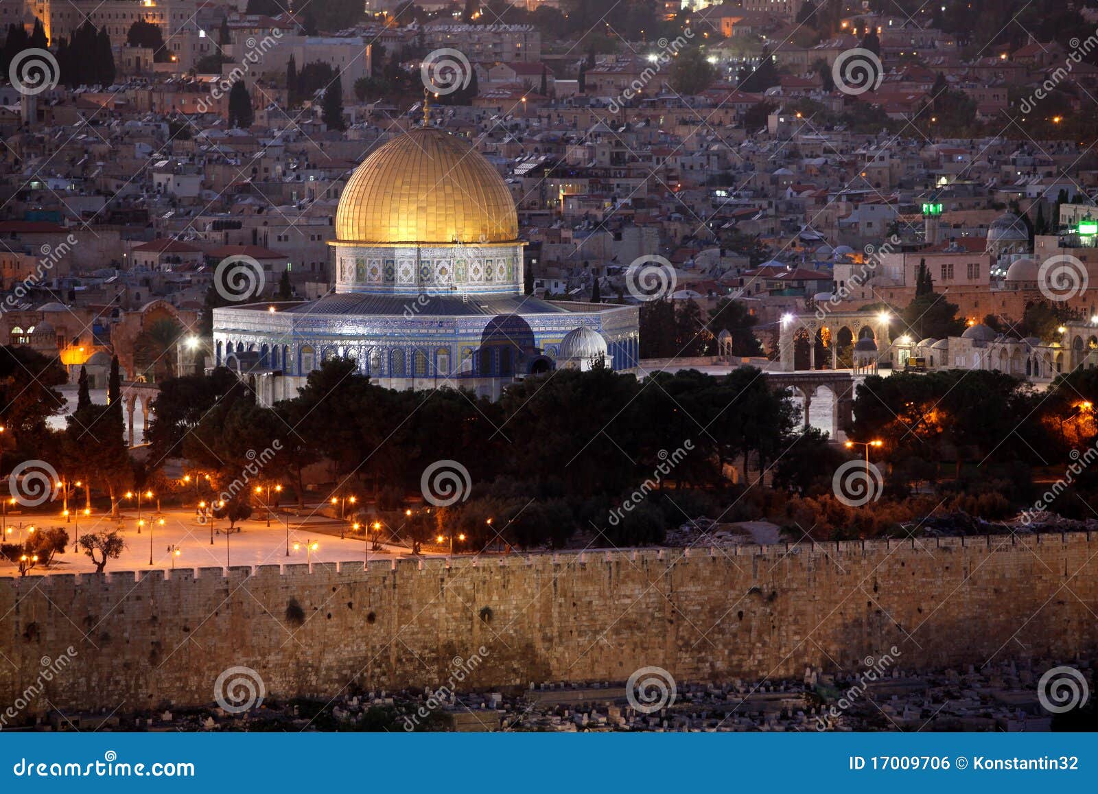 Dome of the Rock, Jerusalem Stock Photo - Image of architecture ...