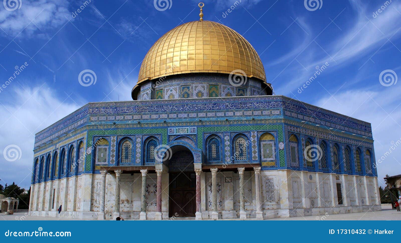 Dome of the Rock in Jerusalem Stock Photo - Image of tourism, rock ...