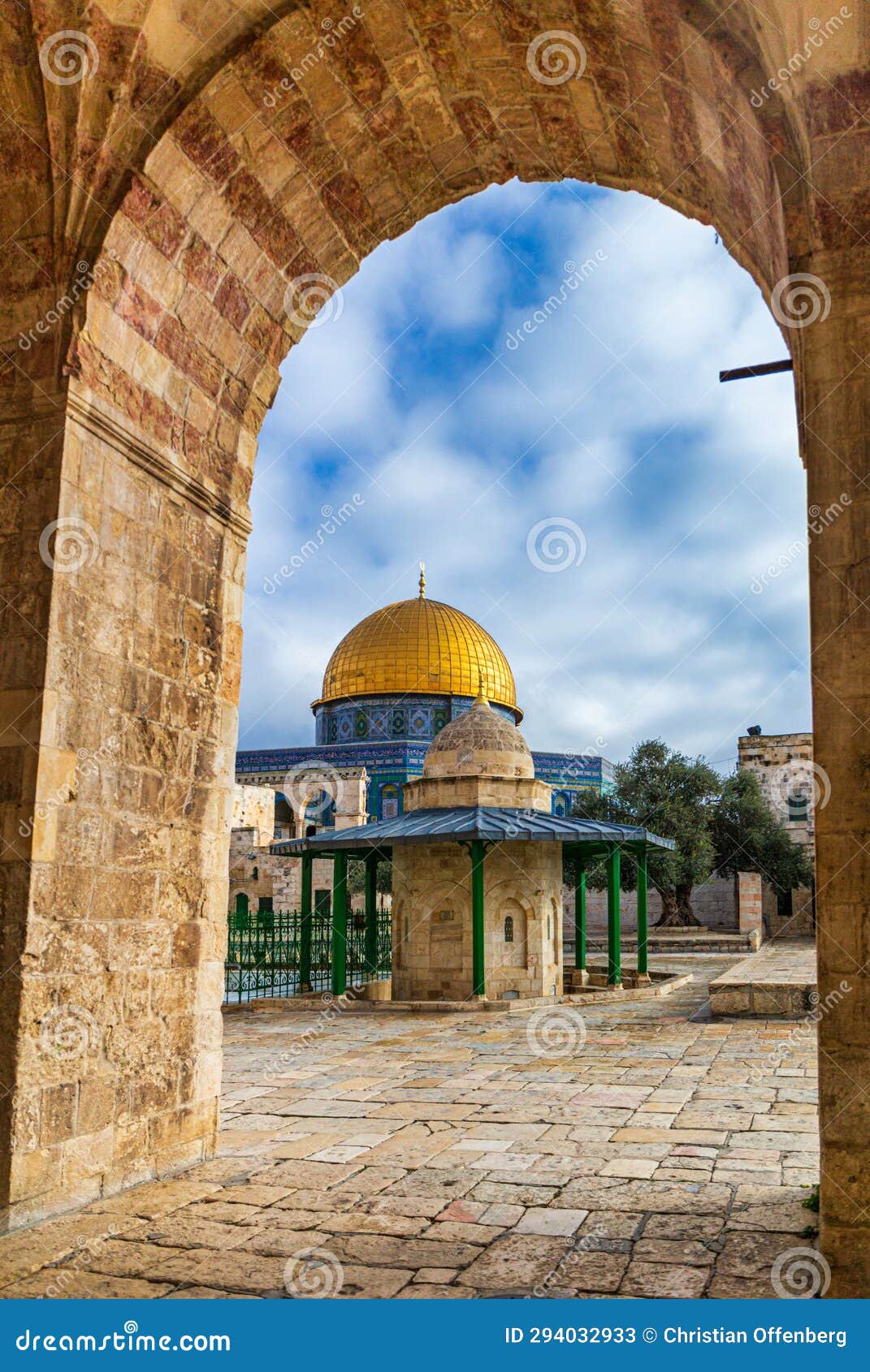 The Dome of the Rock, Jerusalem, Israel Stock Image - Image of ...