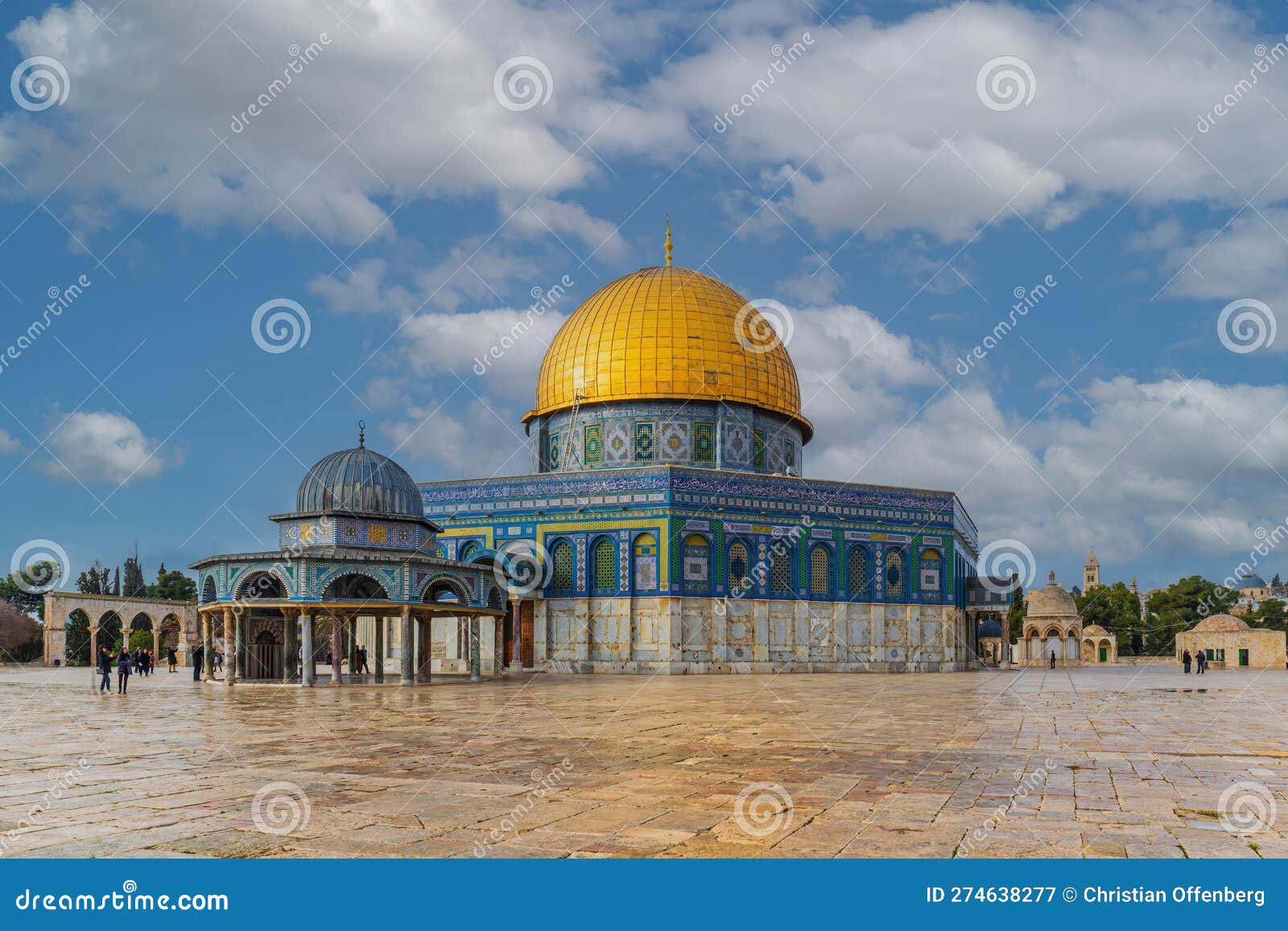 The Dome of the Rock, Jerusalem, Israel Stock Image - Image of ancient ...