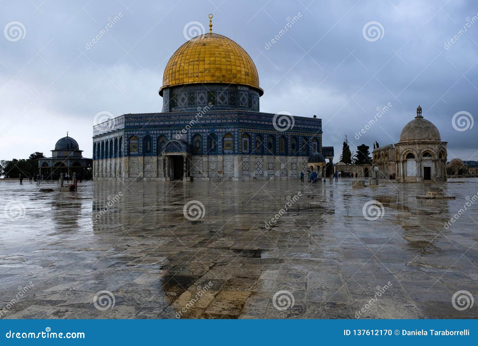 Dome of the Rock, Jerusalem Stock Photo - Image of mount, dome: 137612170