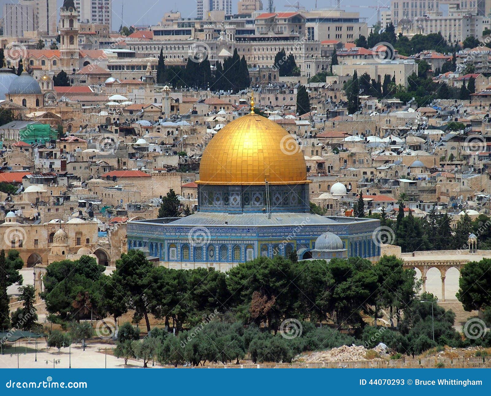 Dome of the Rock, Jerusalem Stock Image - Image of temple, jerusalem ...