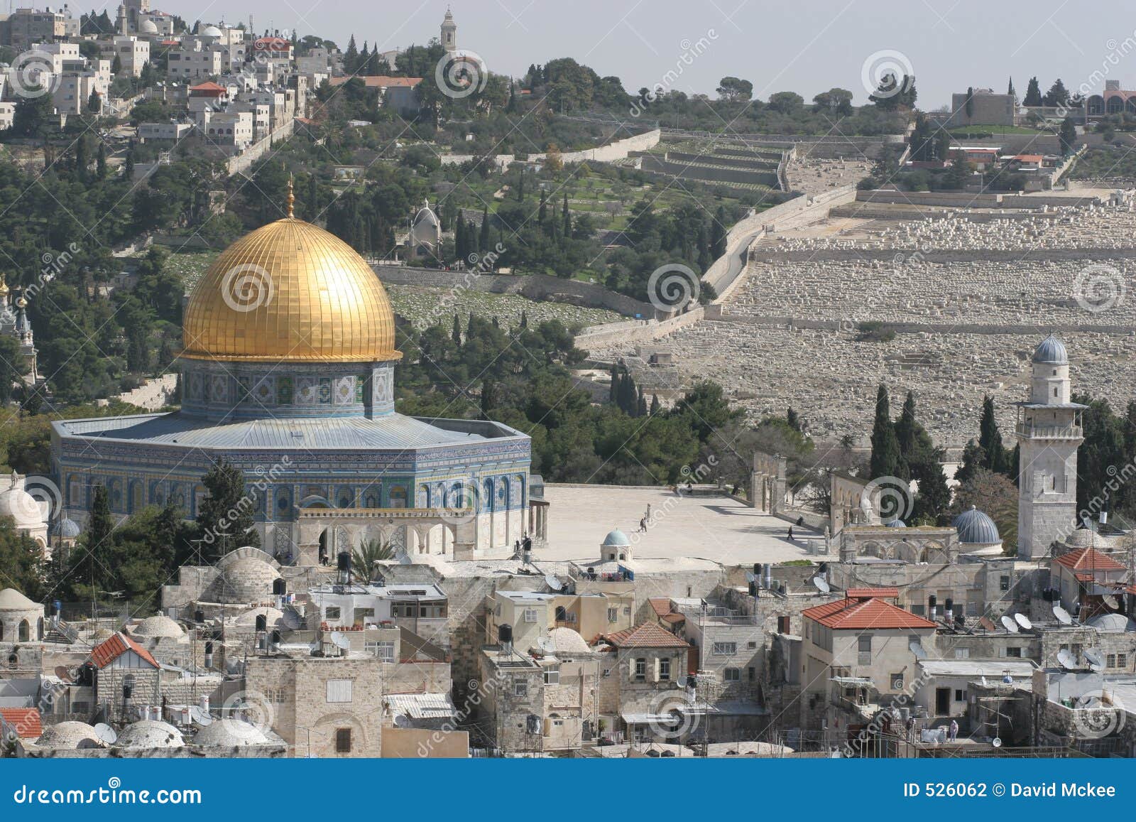 Temple Mount Moriah Al-Aqsa Mosque Stock Photography | CartoonDealer ...