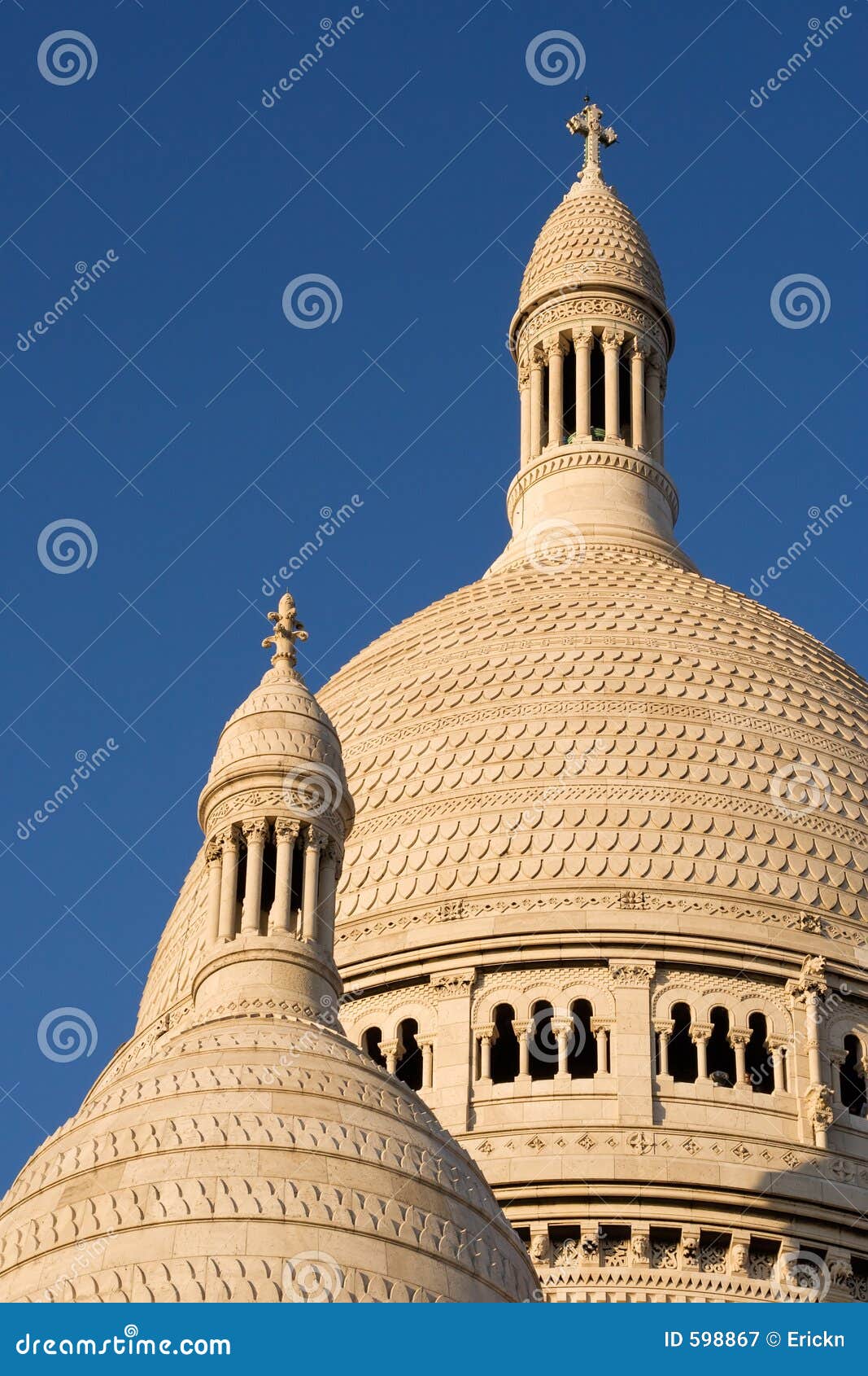 The Dome of the Sacre Coeur Stock Image - Image of monument, montmartre ...