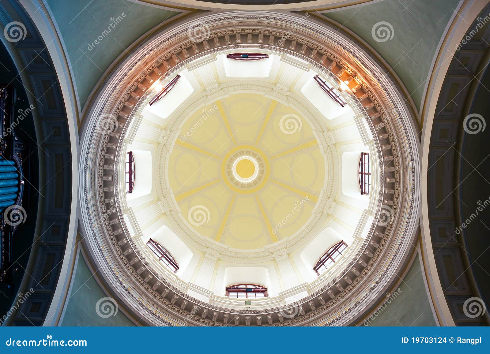 Dome - sacred architecture editorial stock image. Image of ceiling ...