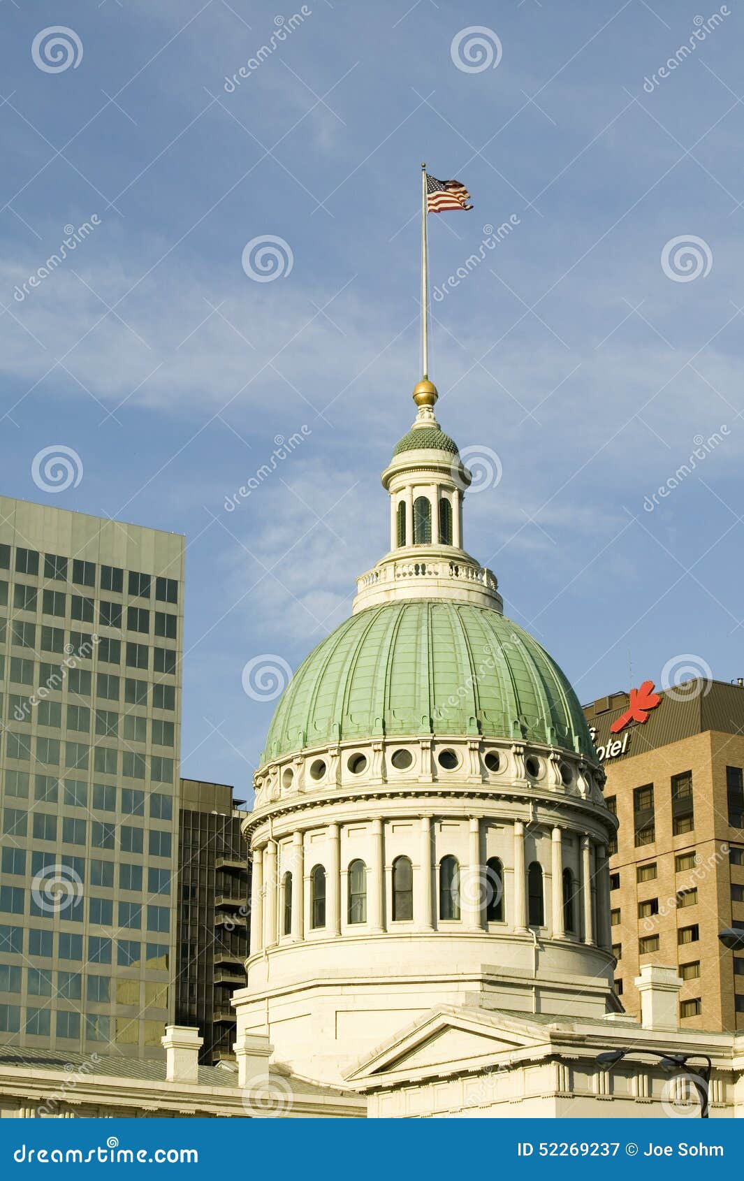 Dome of Saint Louis Historical Old Courthouse, Federal Style ... Dome of Saint Louis Historical Old Courthouse, Federal Style ...