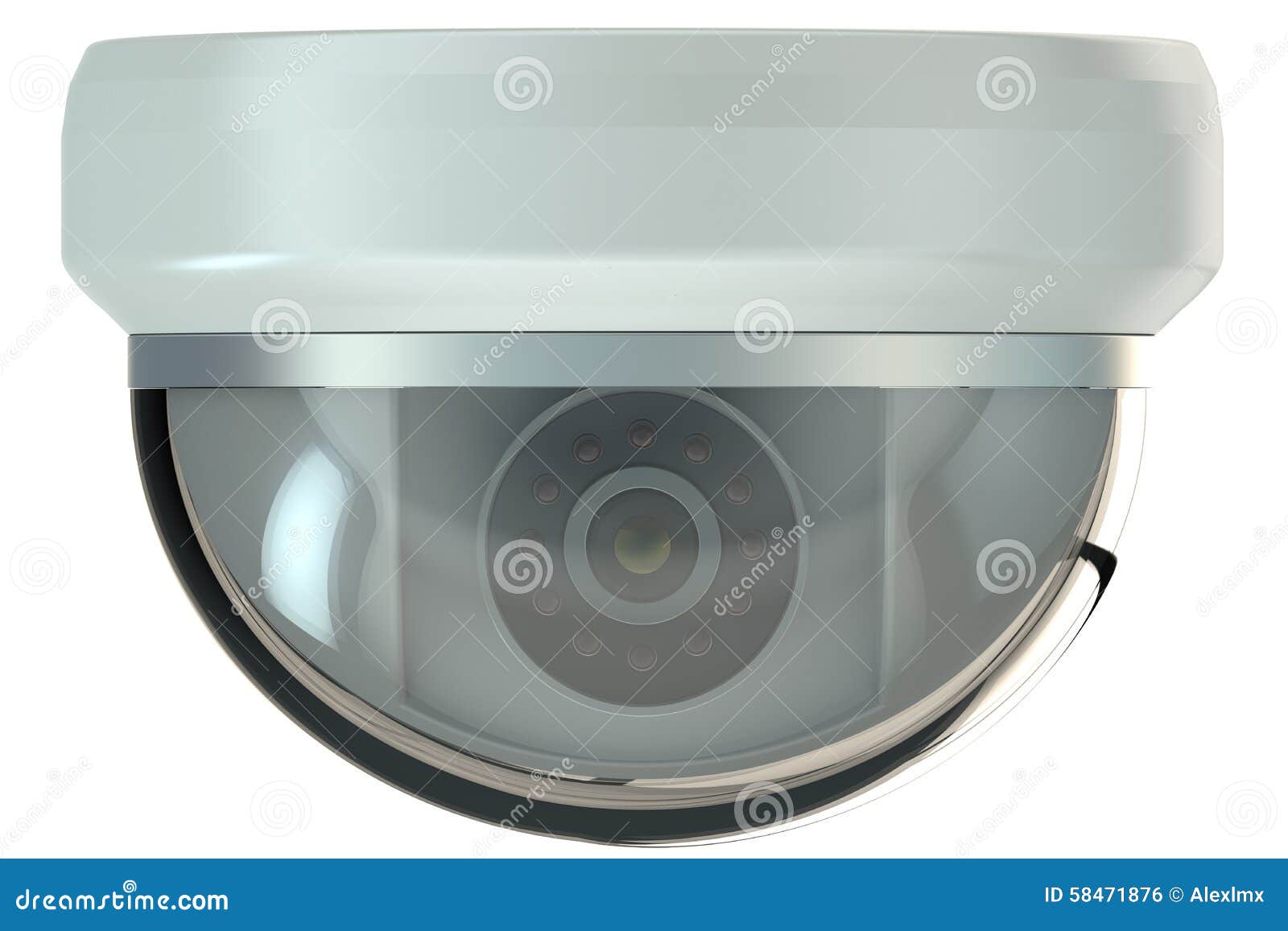 Dome Security Camera In Interior. Business Monitoring, Camera ...