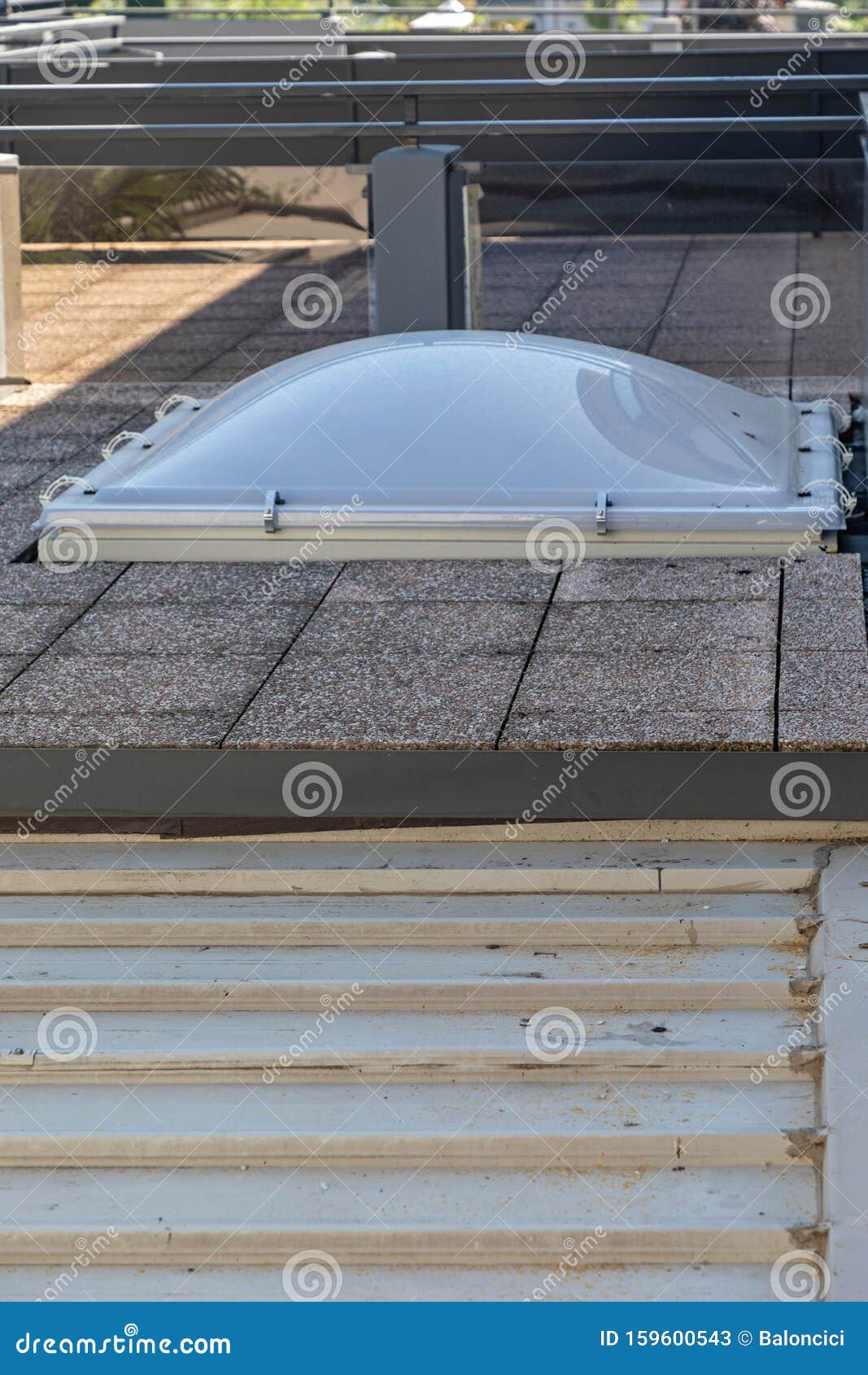 Dome Skylight stock image. Image of trento, roof, polycarbonate - 159600543