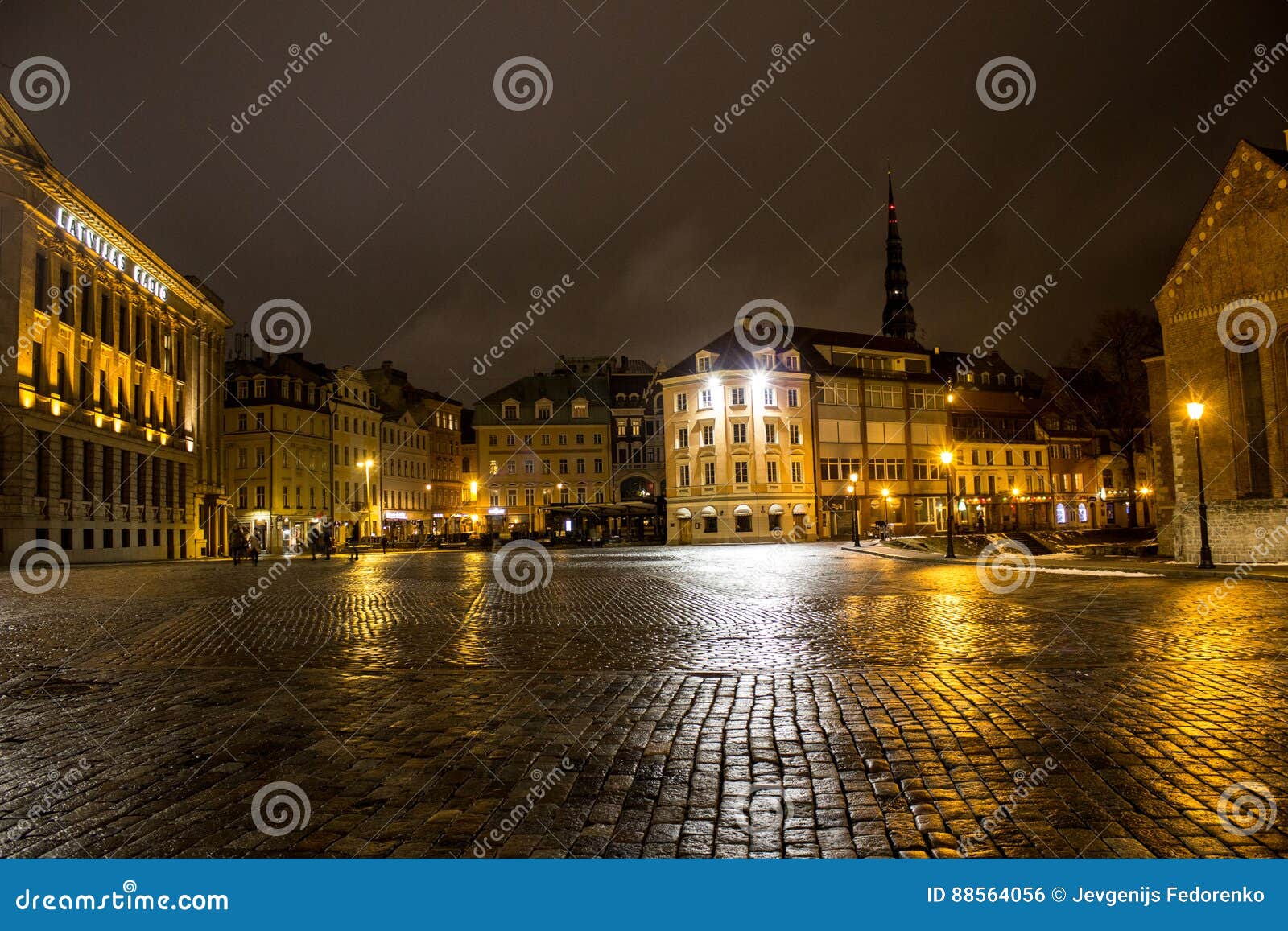 Dome Square in Center of Old Riga Editorial Photo - Image of dome ...