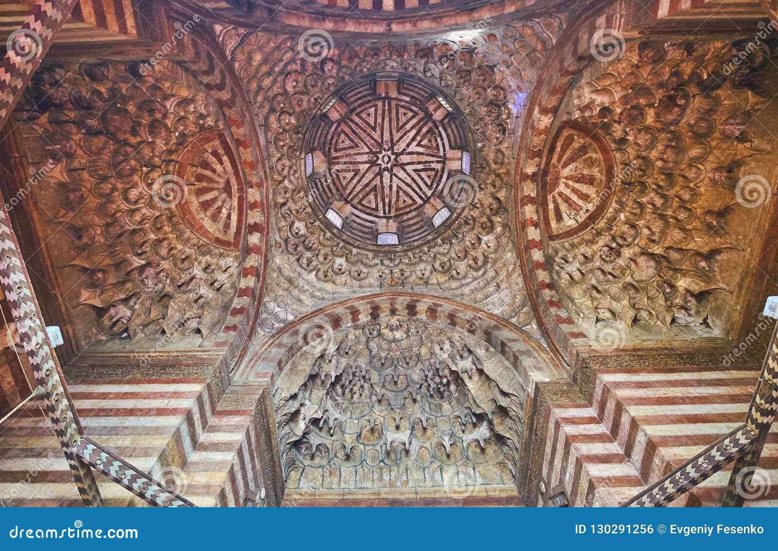 The Dome of Sultan Hassan Mosque`s Gate, Cairo, Egypt Editorial Photo ...