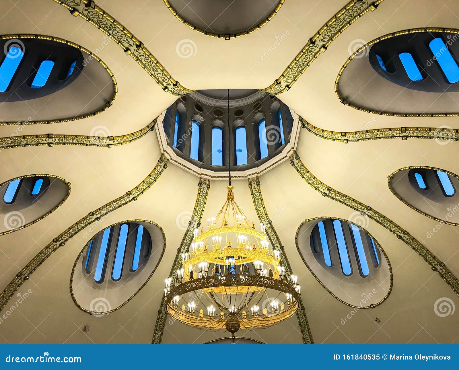 Oval Windows Building Stock Photo | CartoonDealer.com #217086468