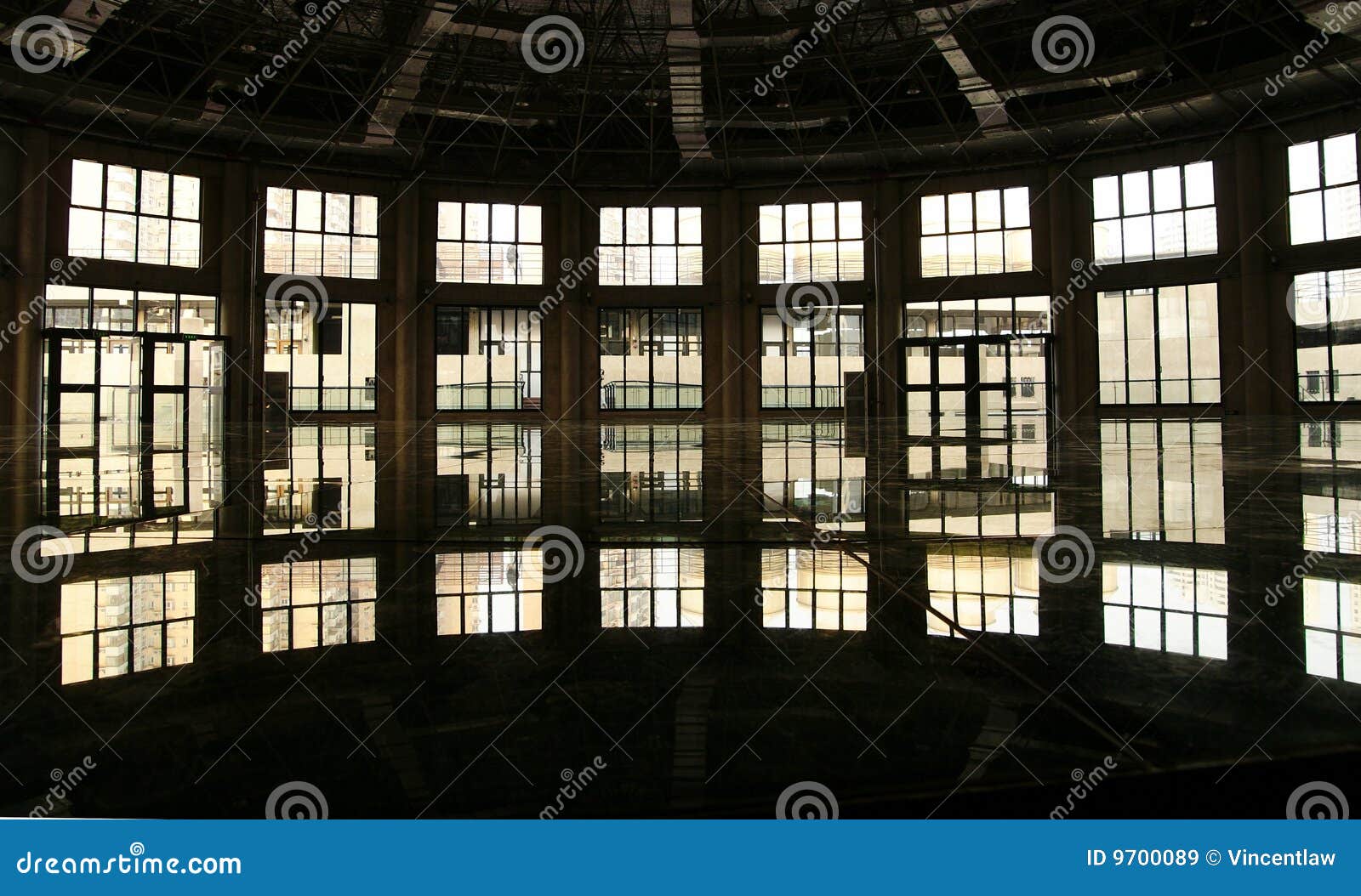 Dome with windows stock image. Image of marble, mirror - 9700089