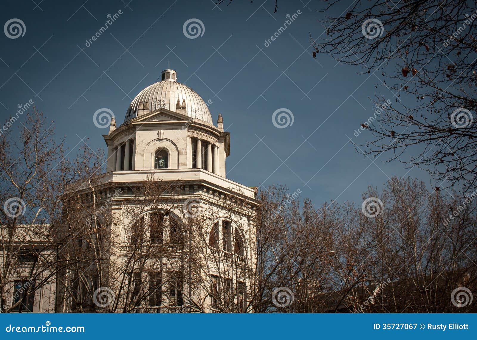 Domed Building stock image. Image of madrid, windows - 35727067