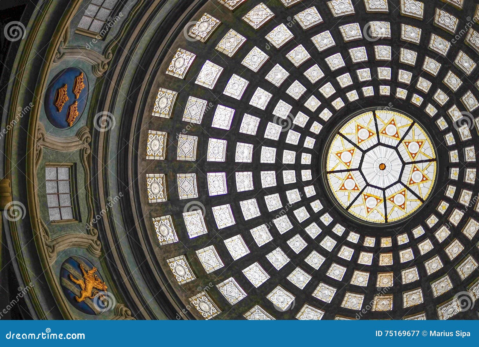 Domed Ceiling stock image. Image of architecture, building - 75169677