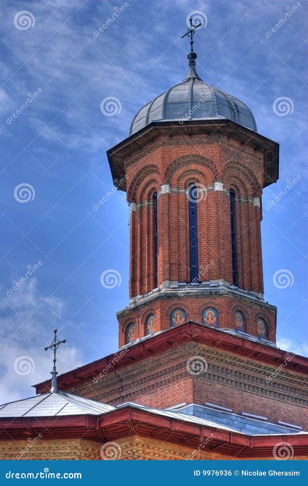 Old Domed Church In Cartegena Spain Royalty-Free Stock Photography ...