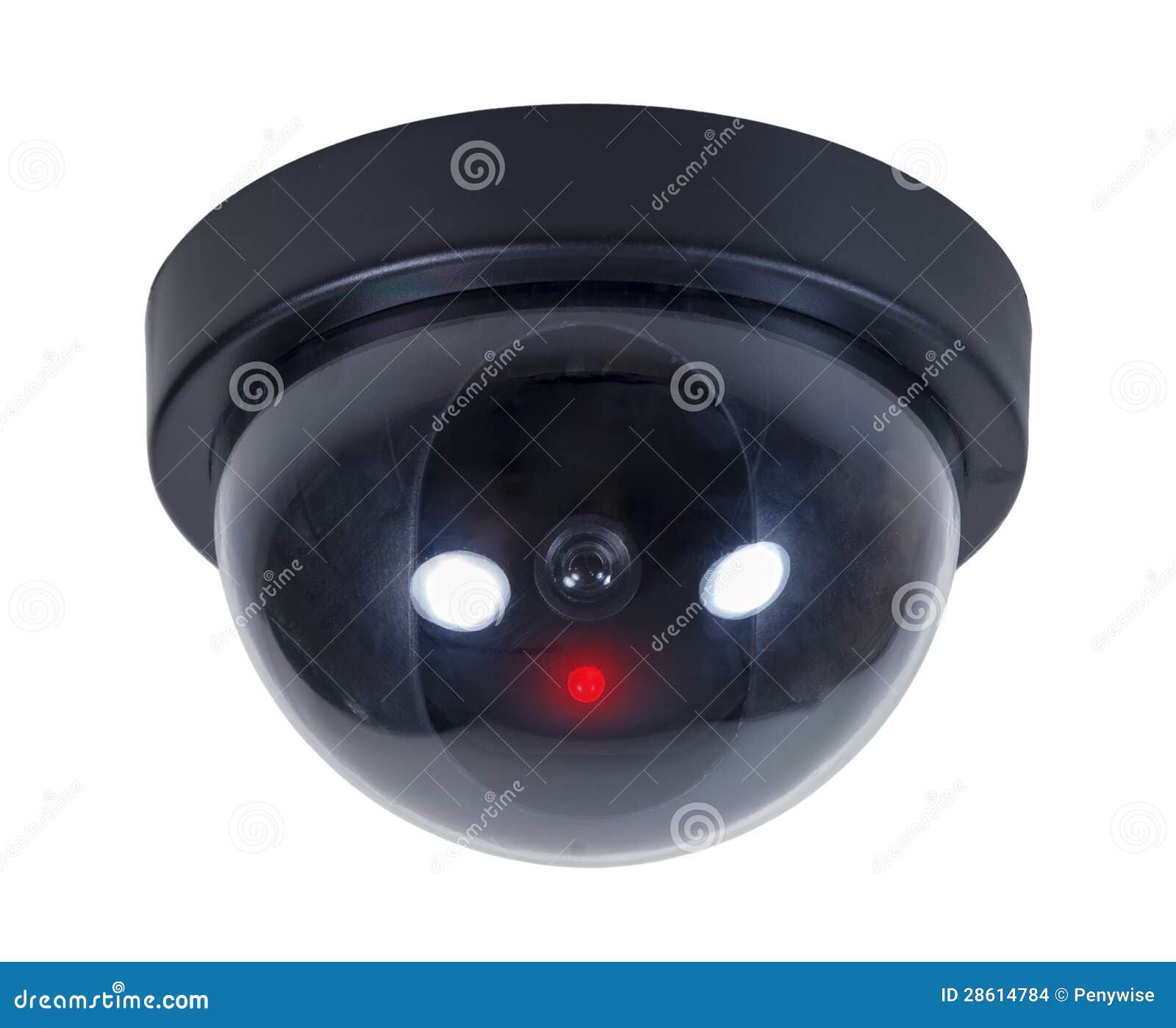 Domed Security Camera stock photo. Image of security - 28614784