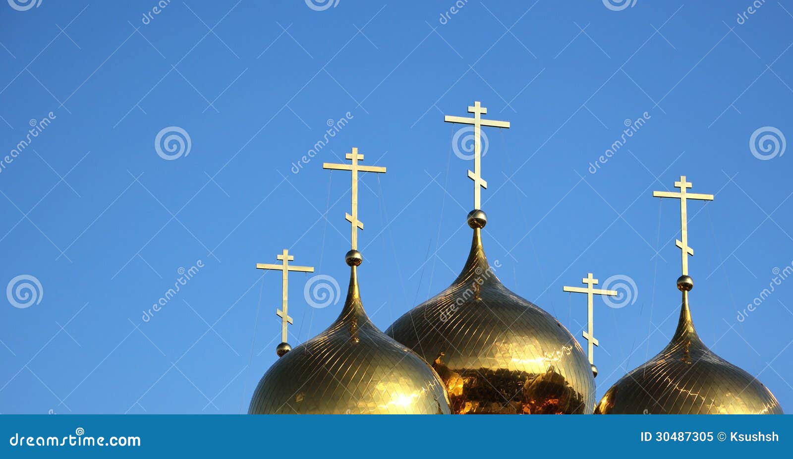 The domes of the Church stock image. Image of history - 30487305