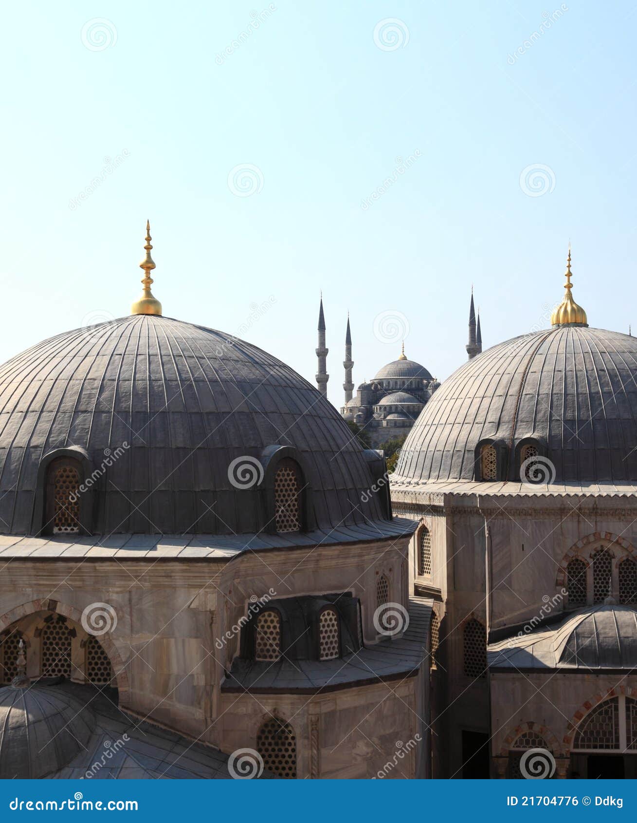 The Domes of Istanbul - Turkey Stock Photo - Image of domed, iconic ...