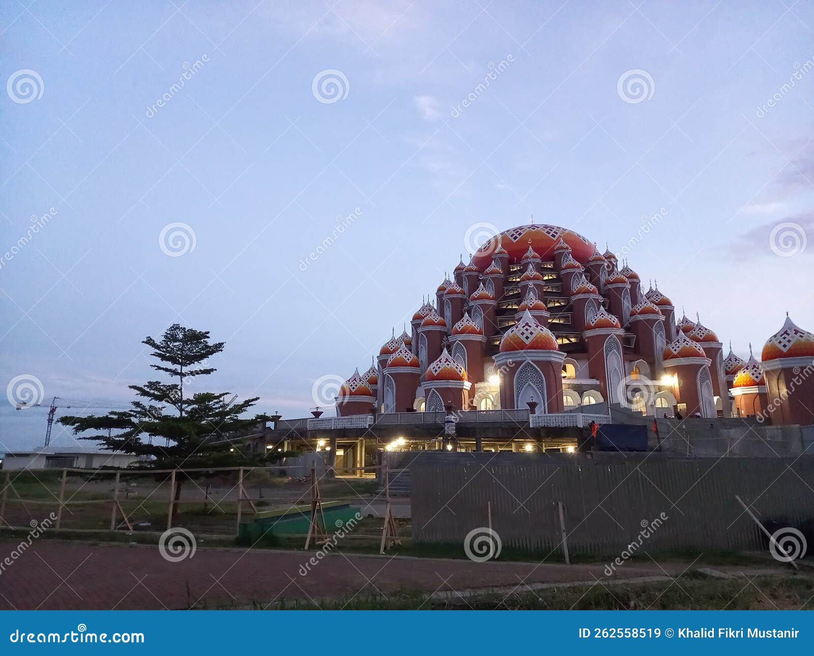 99 domes Mosque stock image. Image of tourism, palace - 262558519