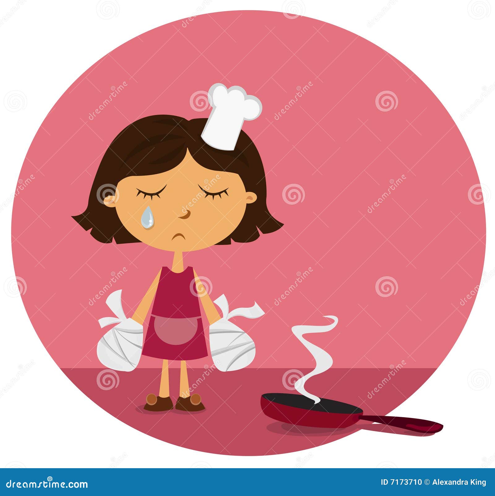 Domestic injury stock vector. Illustration of cartoon - 7173710