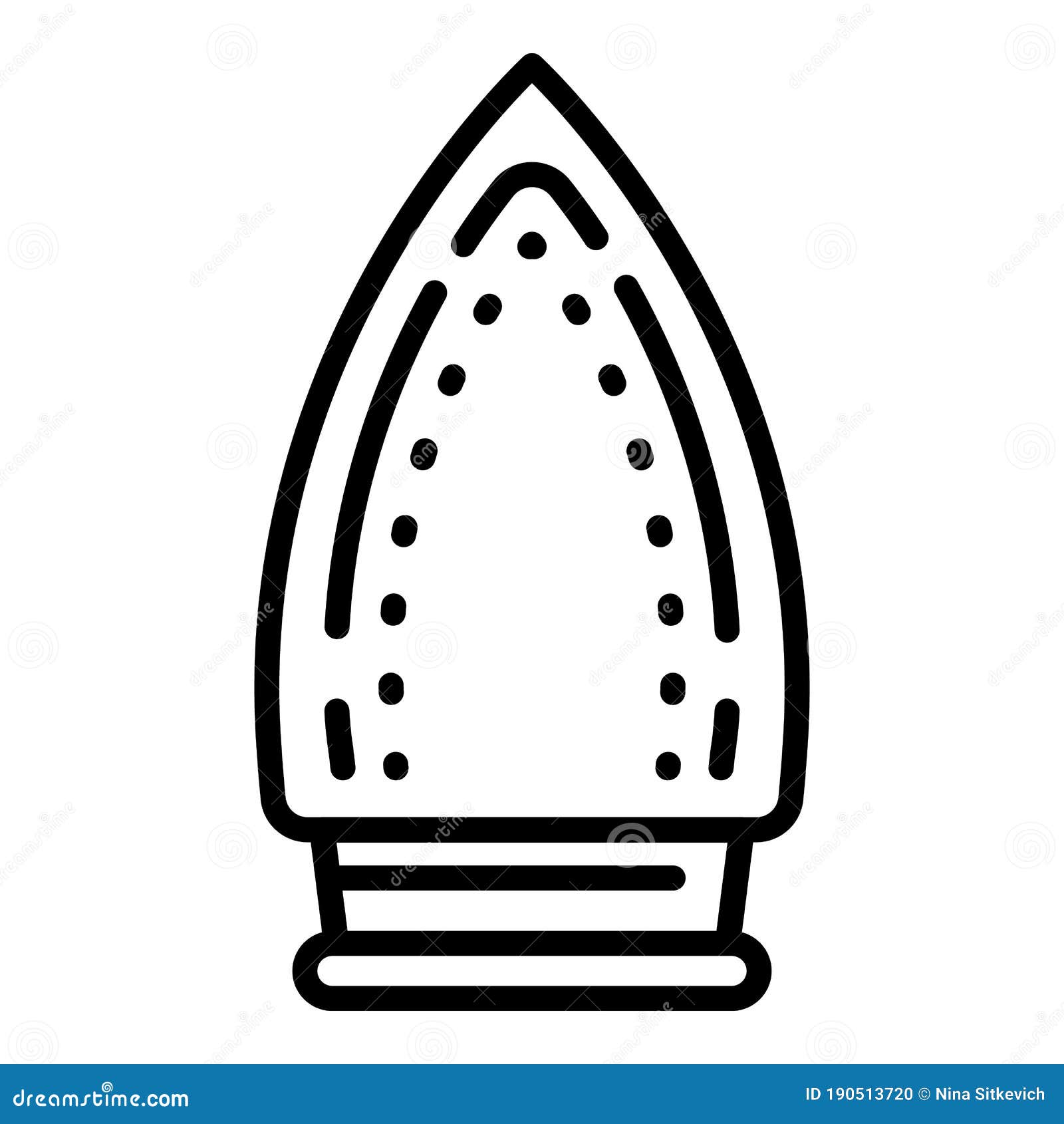 Domestic Iron Icon, Outline Style Stock Vector - Illustration of ... Domestic Iron Icon, Outline Style Stock Vector - Illustration of ...