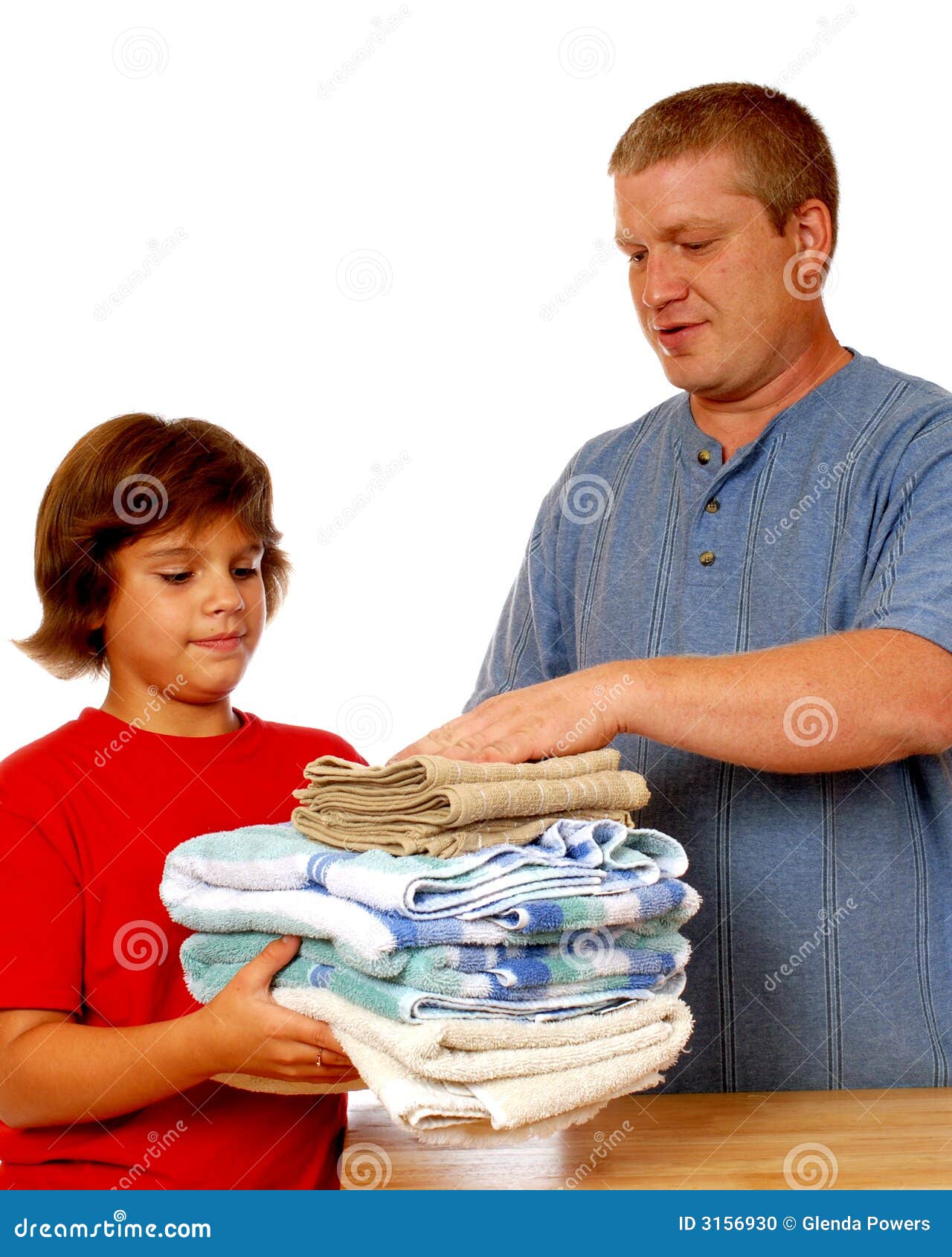 Domestic Laundry Team stock photo. Image of housekeeper - 3156930