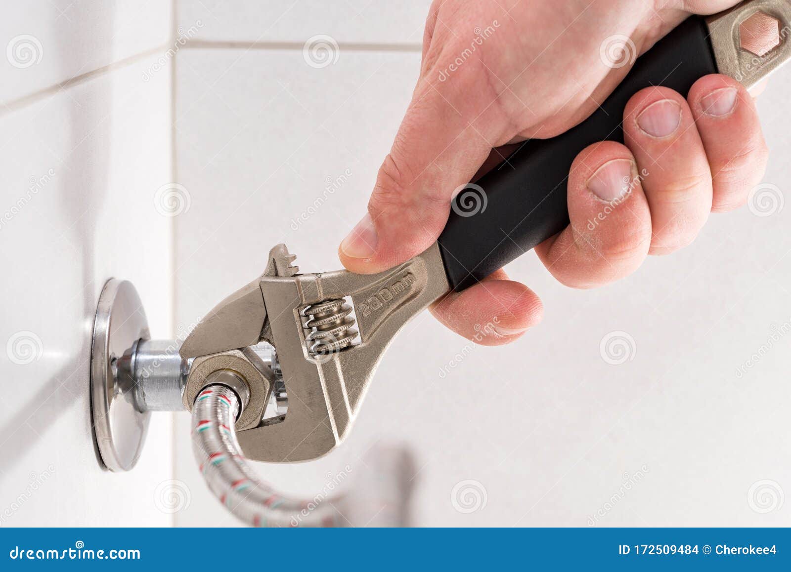 Domestic Plumbing Connections. Connection Of Home Water Heater. Fixing ...