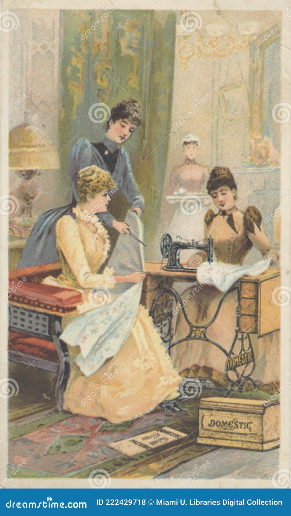 Domestic Sewing Machine Co. Picture Image: 222429718
