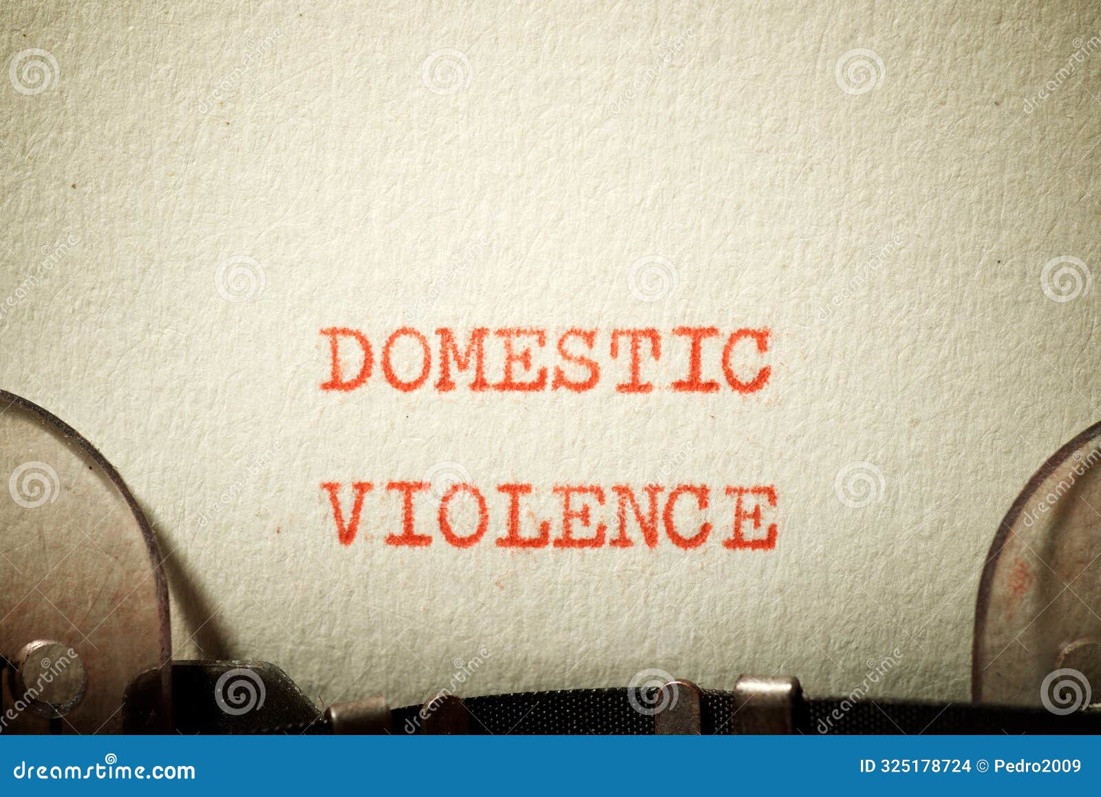 Domestic violence phrase stock photo. Image of care - 325178724