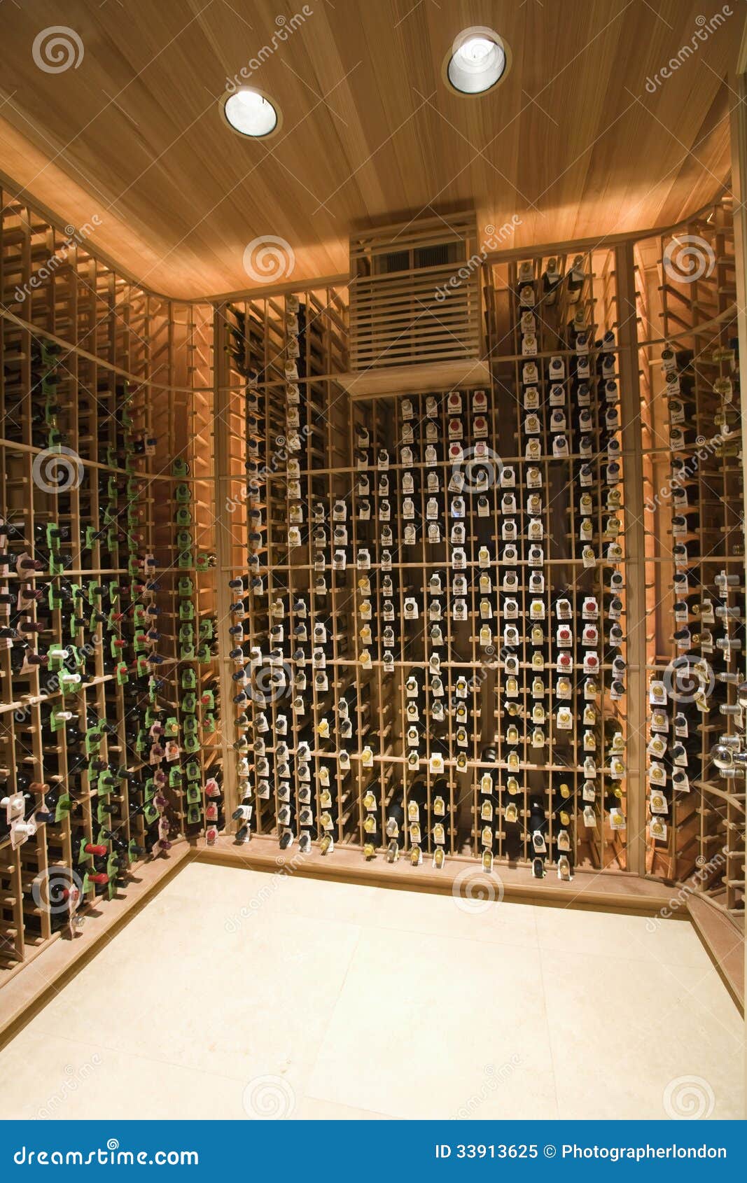 Domestic Wine Cellar editorial image. Image of wine, indoors - 33913625
