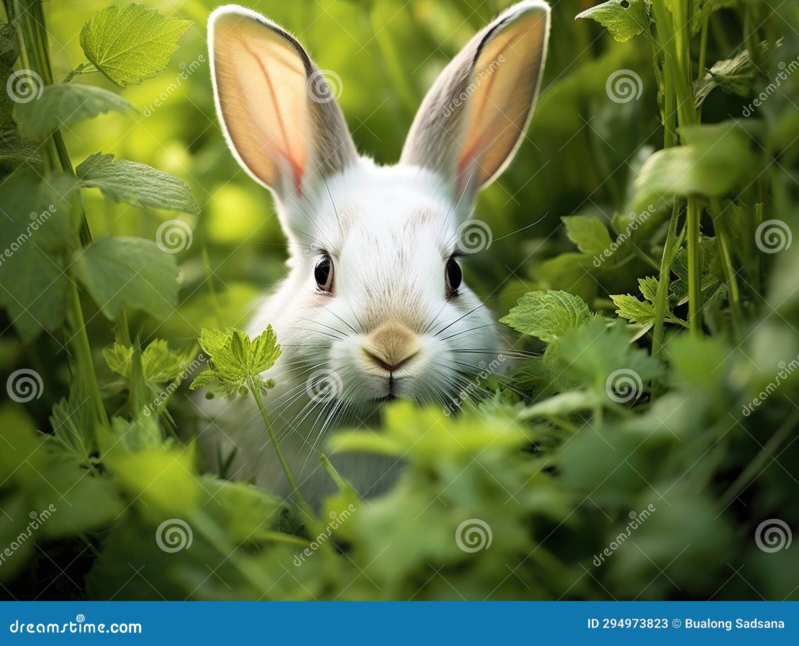 Domesticated Rabit Made With Generative AI Illustration Royalty-Free ...