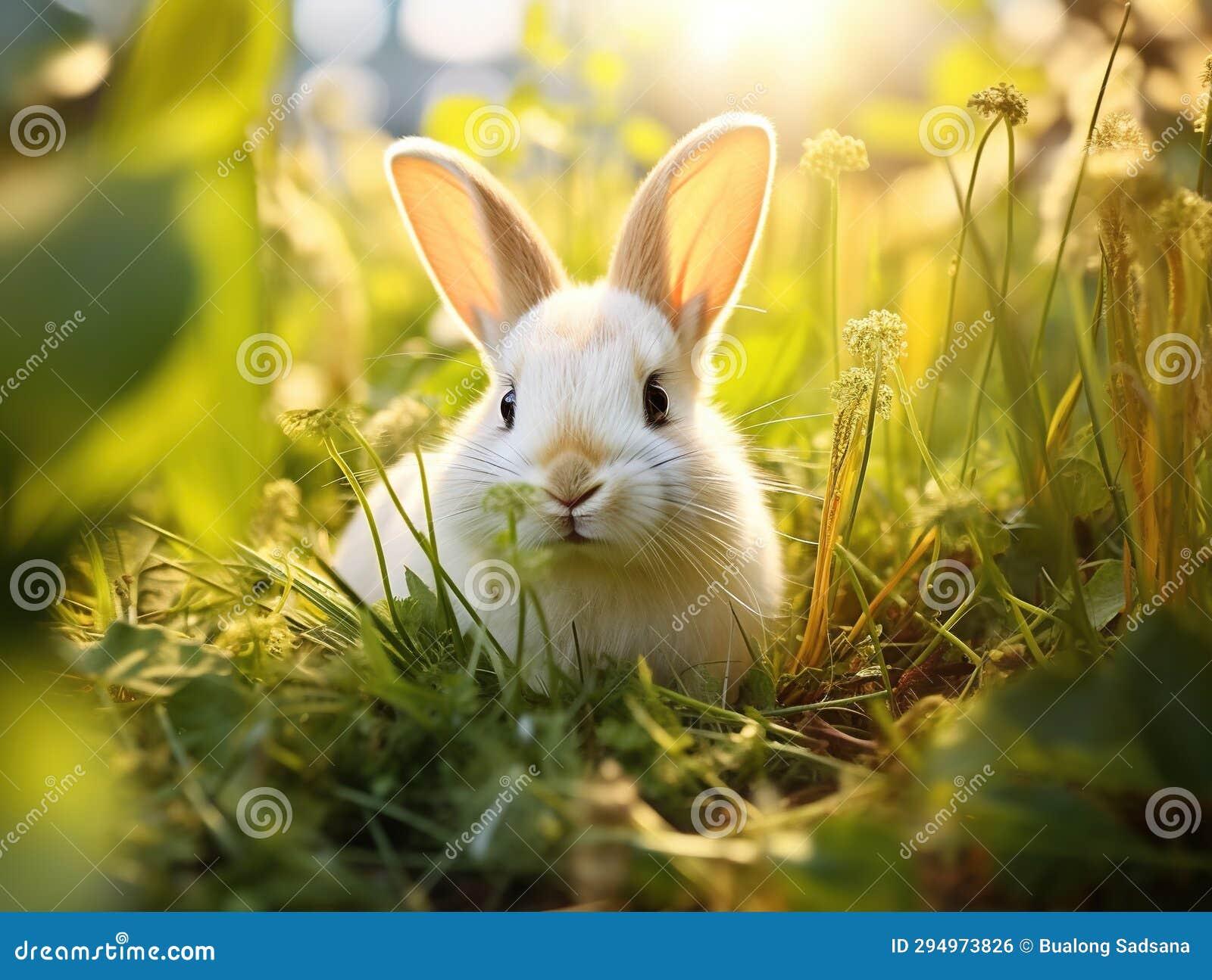 Domesticated Rabit Made With Generative AI Illustration Royalty-Free ...