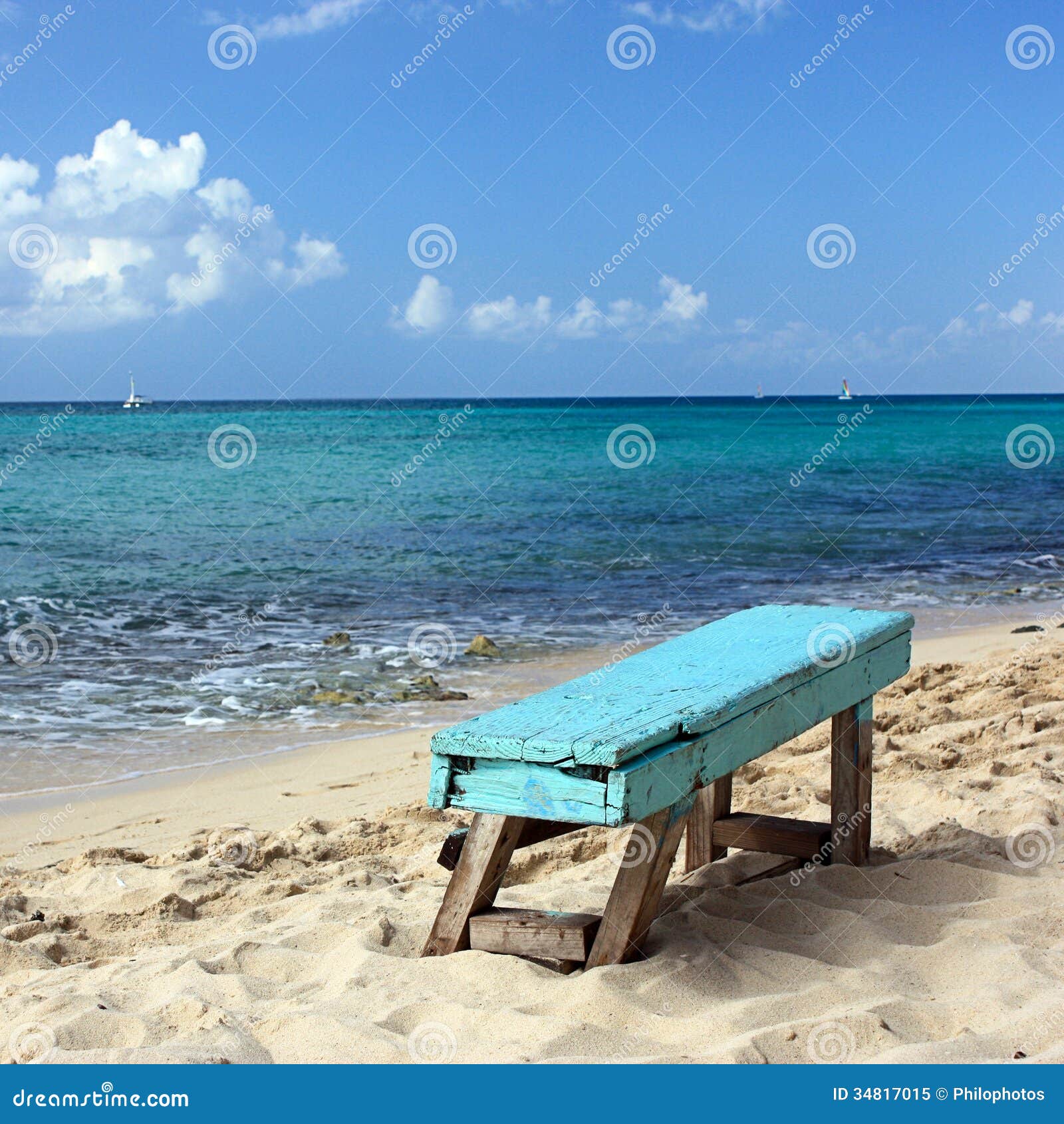 Domician Republic stock image. Image of blue, pontoon - 34817015