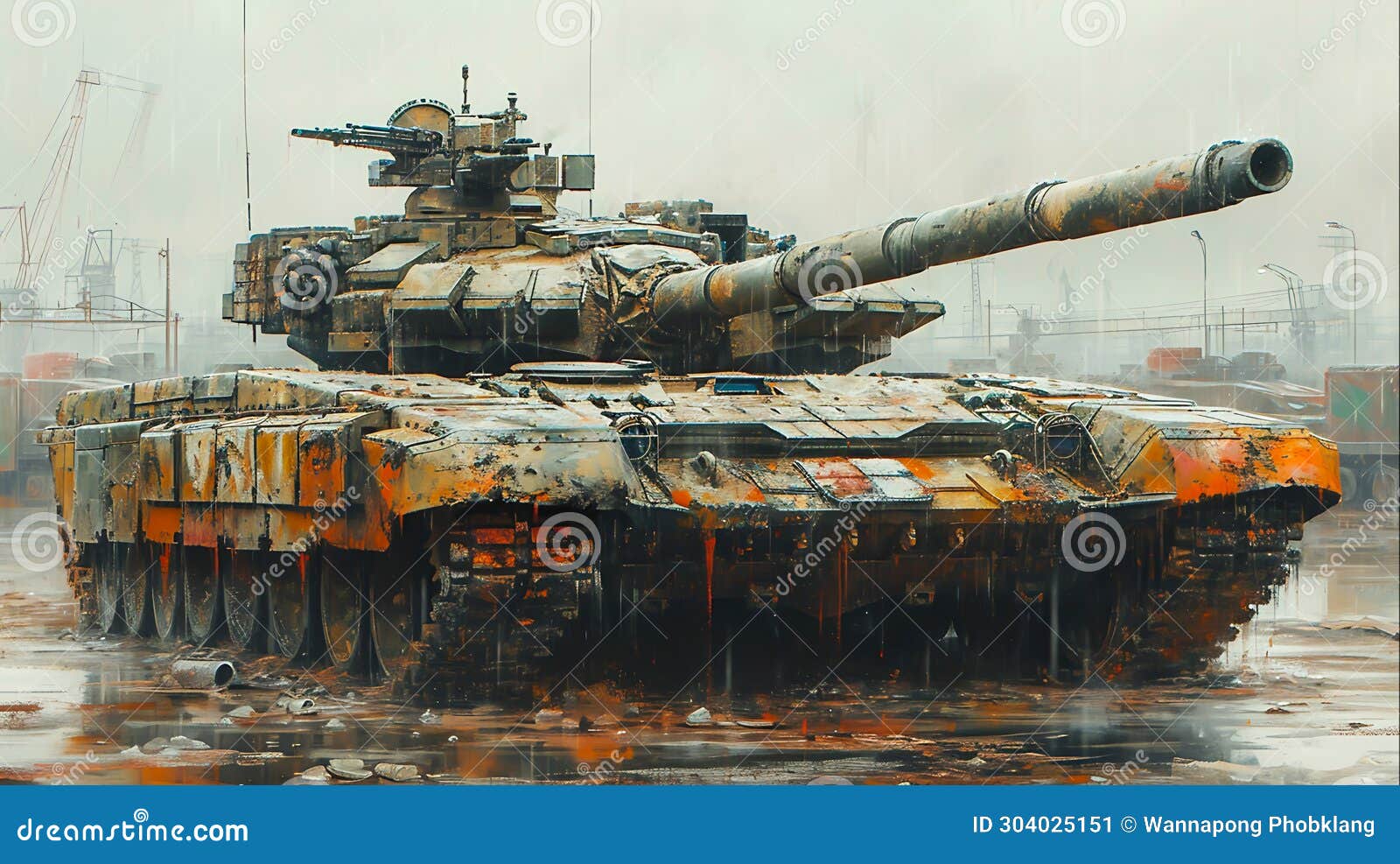 Dominating the Battlefield: Powerful Military Tank Unleashes Armored ... Dominating the Battlefield: Powerful Military Tank Unleashes Armored ...