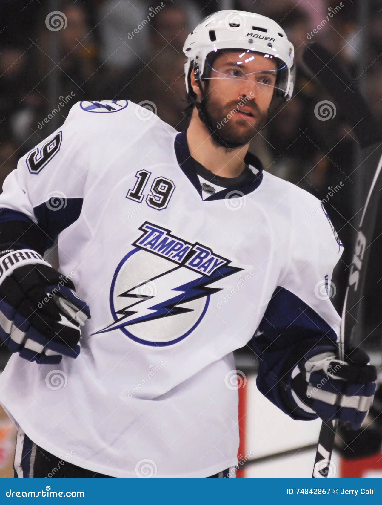 Dominic Moore, Tampa Bay Lightning Forward. Editorial Photography ...
