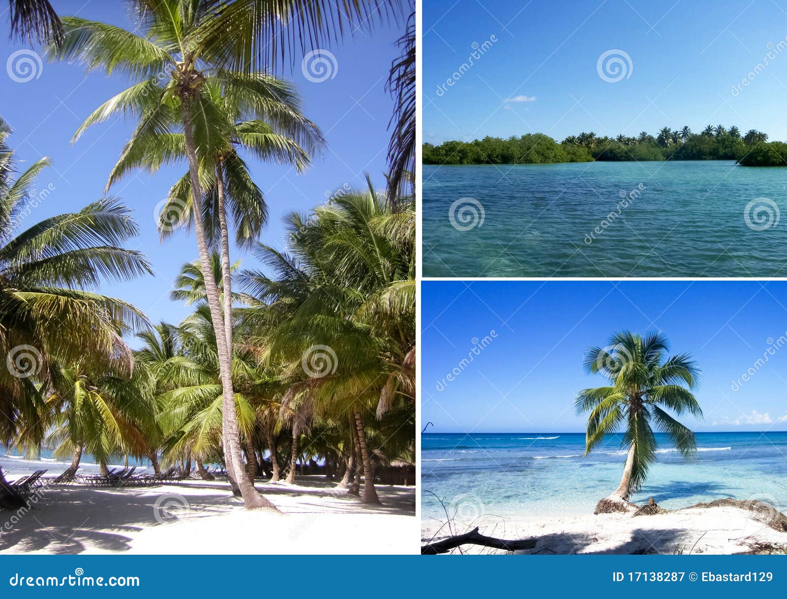 Dominican collage stock image. Image of island, tourism - 17138287