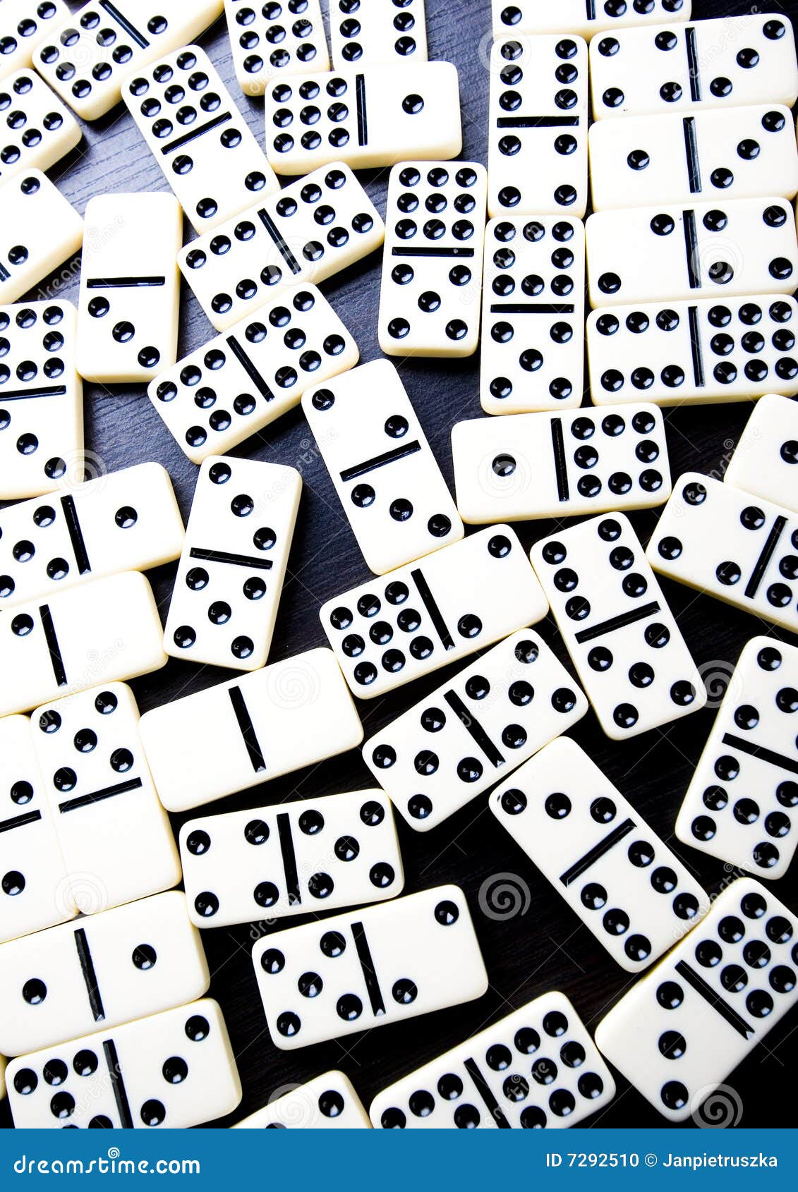 Domino stock photo. Image of lose, domino, leisure, spots - 7292510