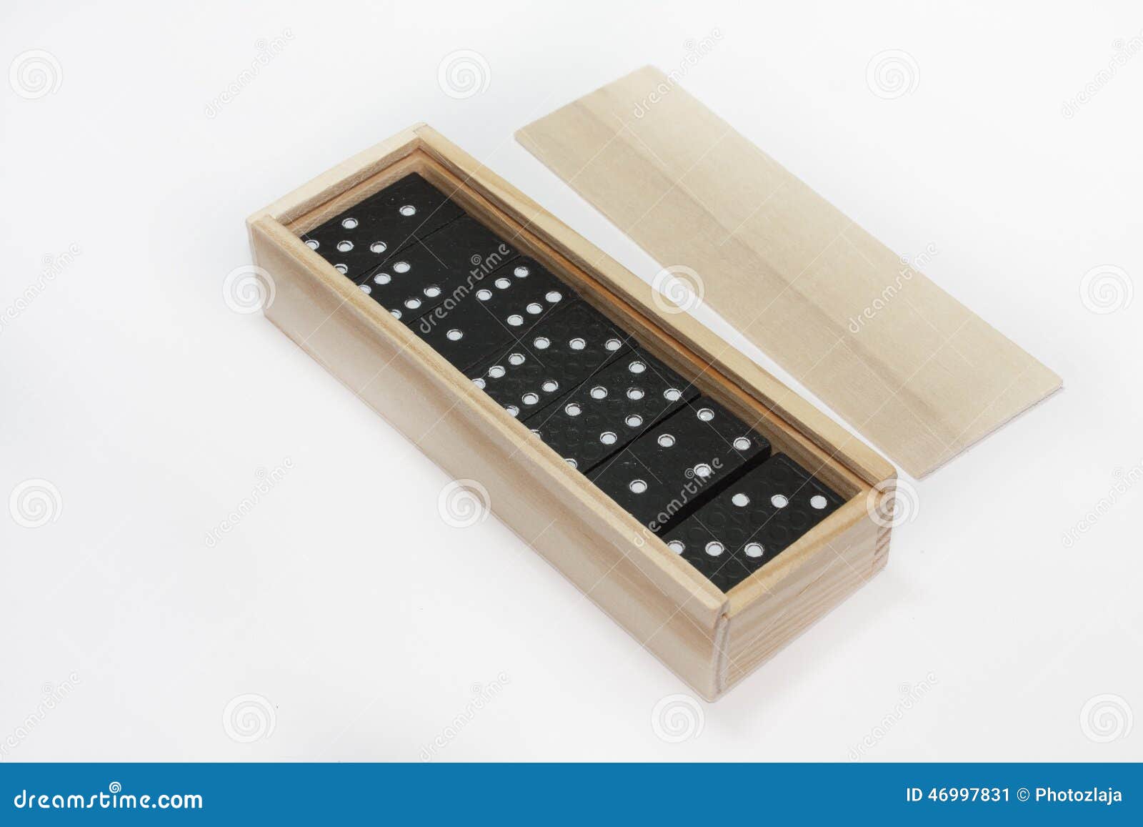 Domino box stock image. Image of dominos, gaming, white - 46997831