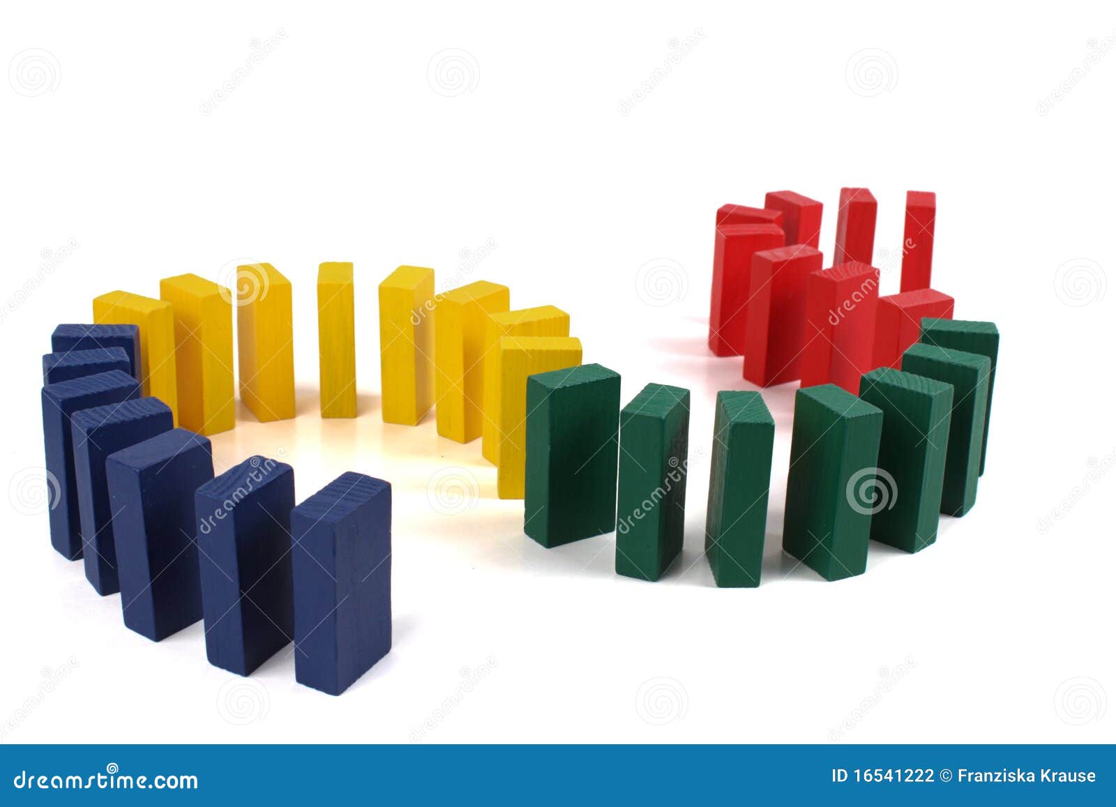 Domino effect stock photo. Image of product, cylinder - 16541222