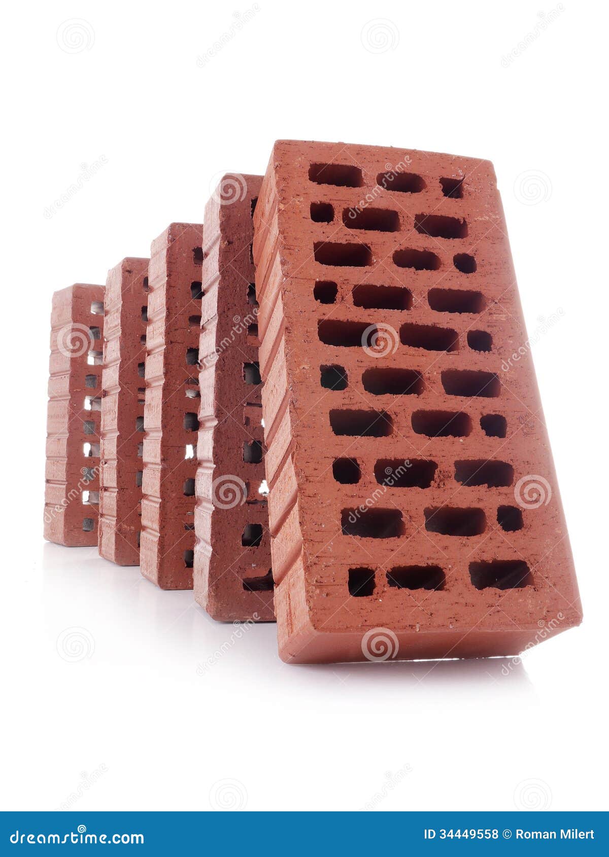 Domino effect stock photo. Image of fall, unstable, brick - 34449558