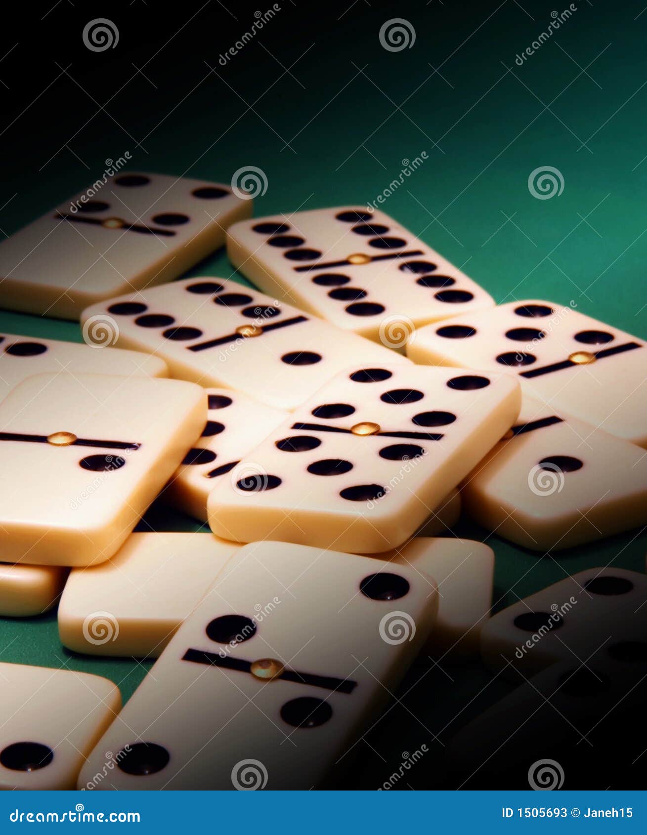 Domino pieces stock image. Image of dominos, pieces, domino - 1505693