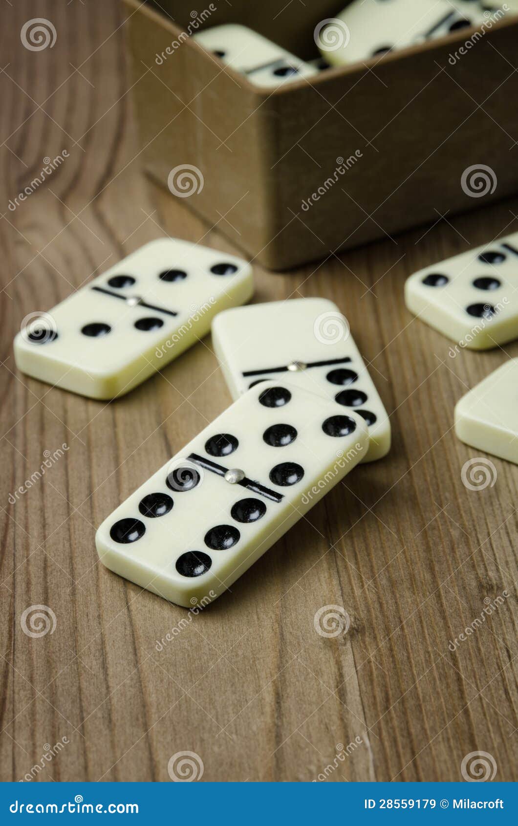 Domino pieces stock image. Image of line, ideas, domino - 28559179