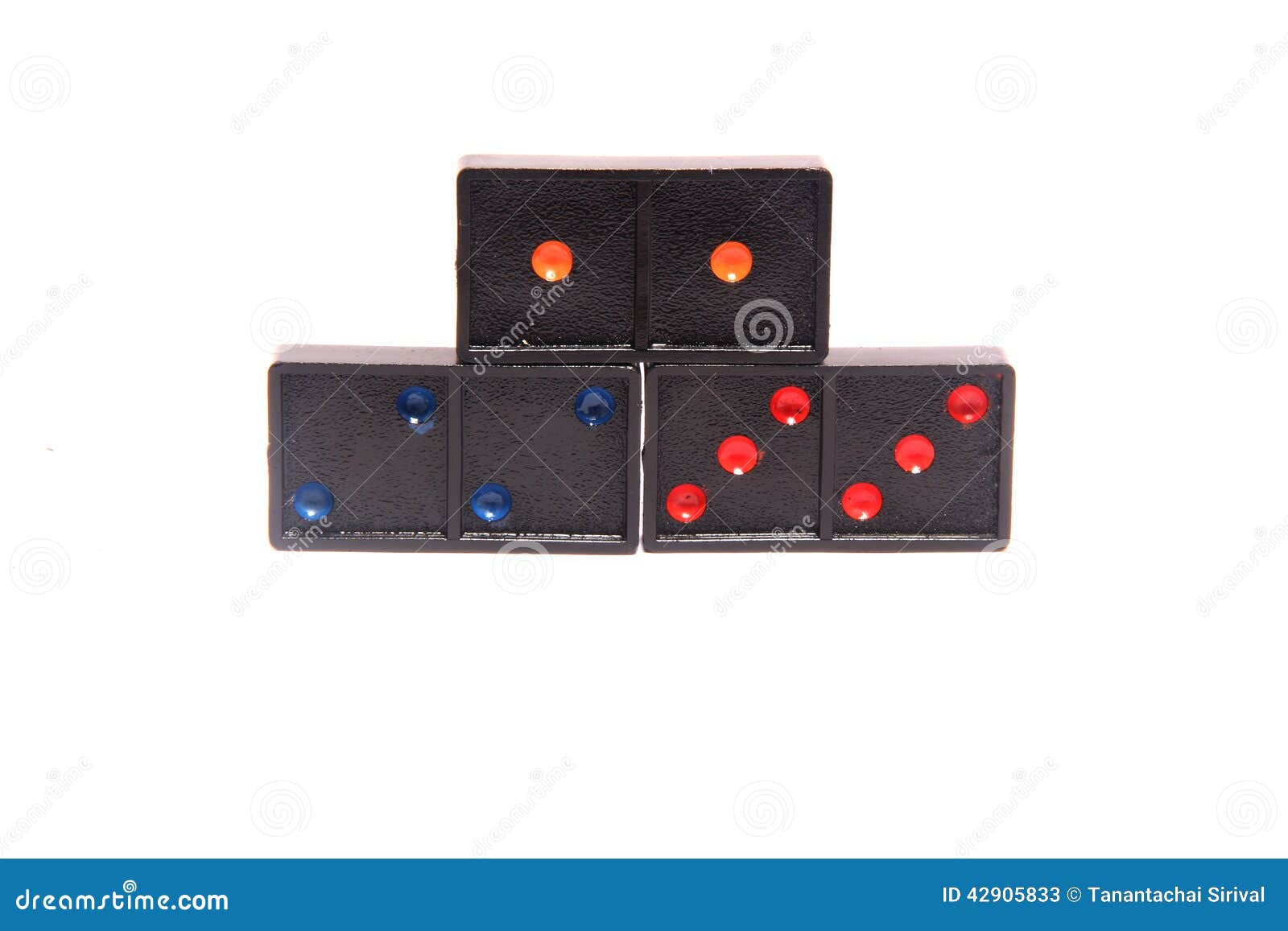 Domino row closeup stock image. Image of action, effect - 42905833