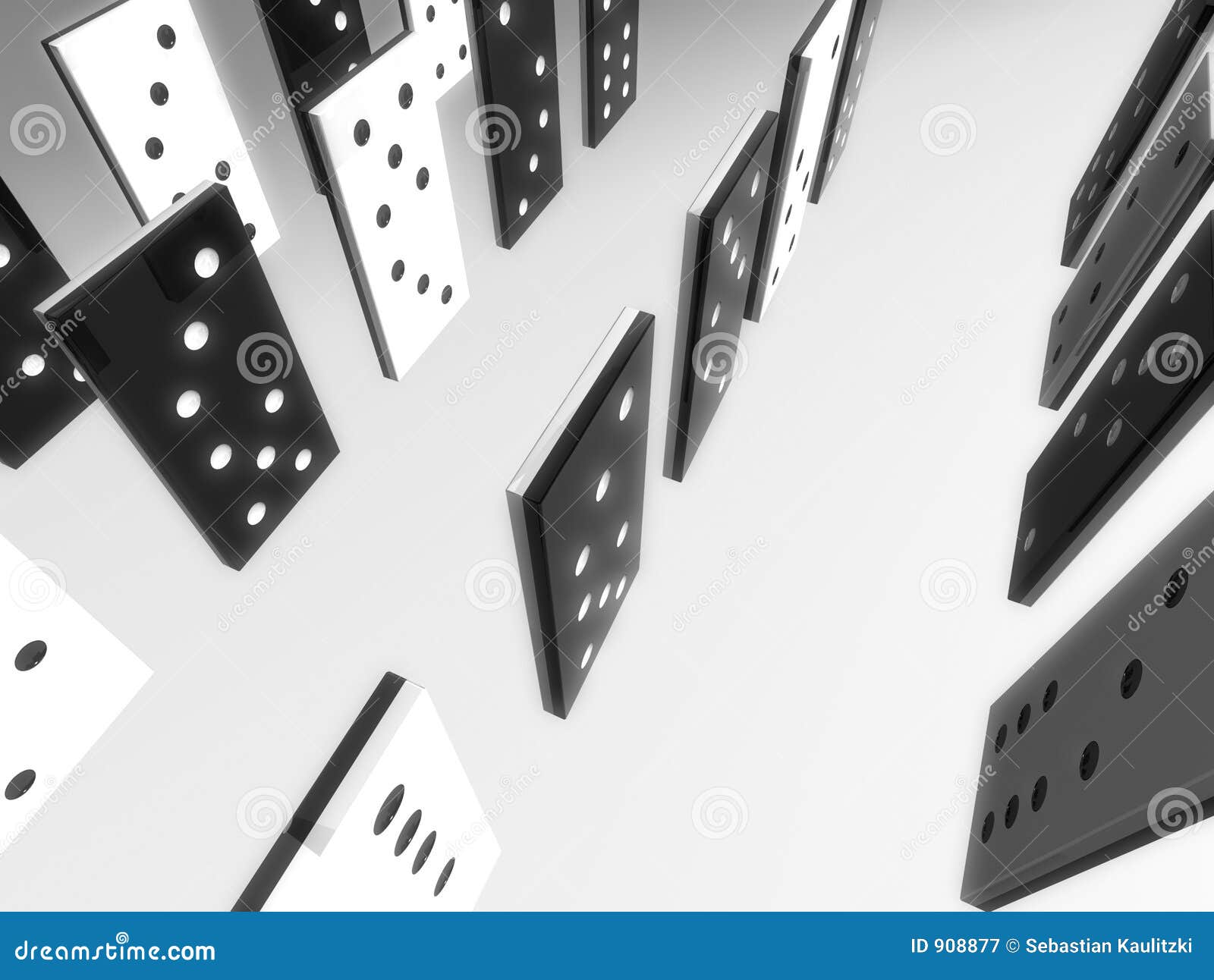 Domino Stones Full Set. Dominoes Game Bones. Vector | CartoonDealer.com ...