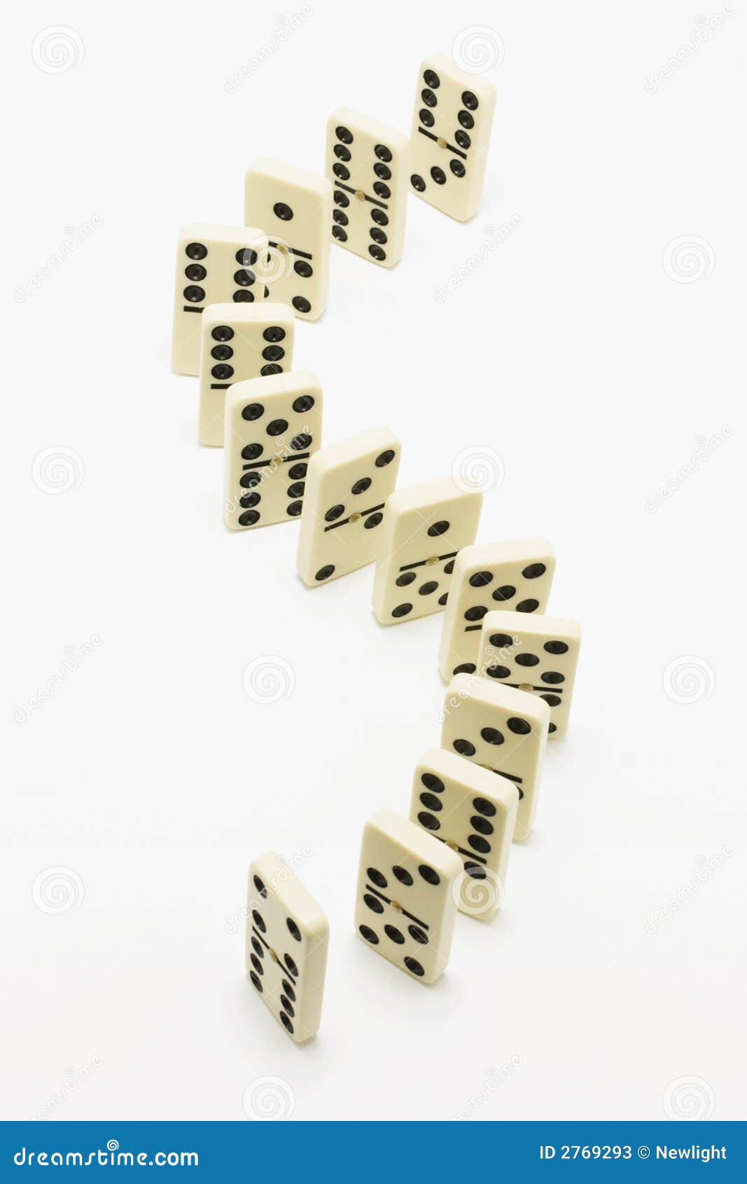 Dominoes stock image. Image of oblong, objects, pastime - 2769293